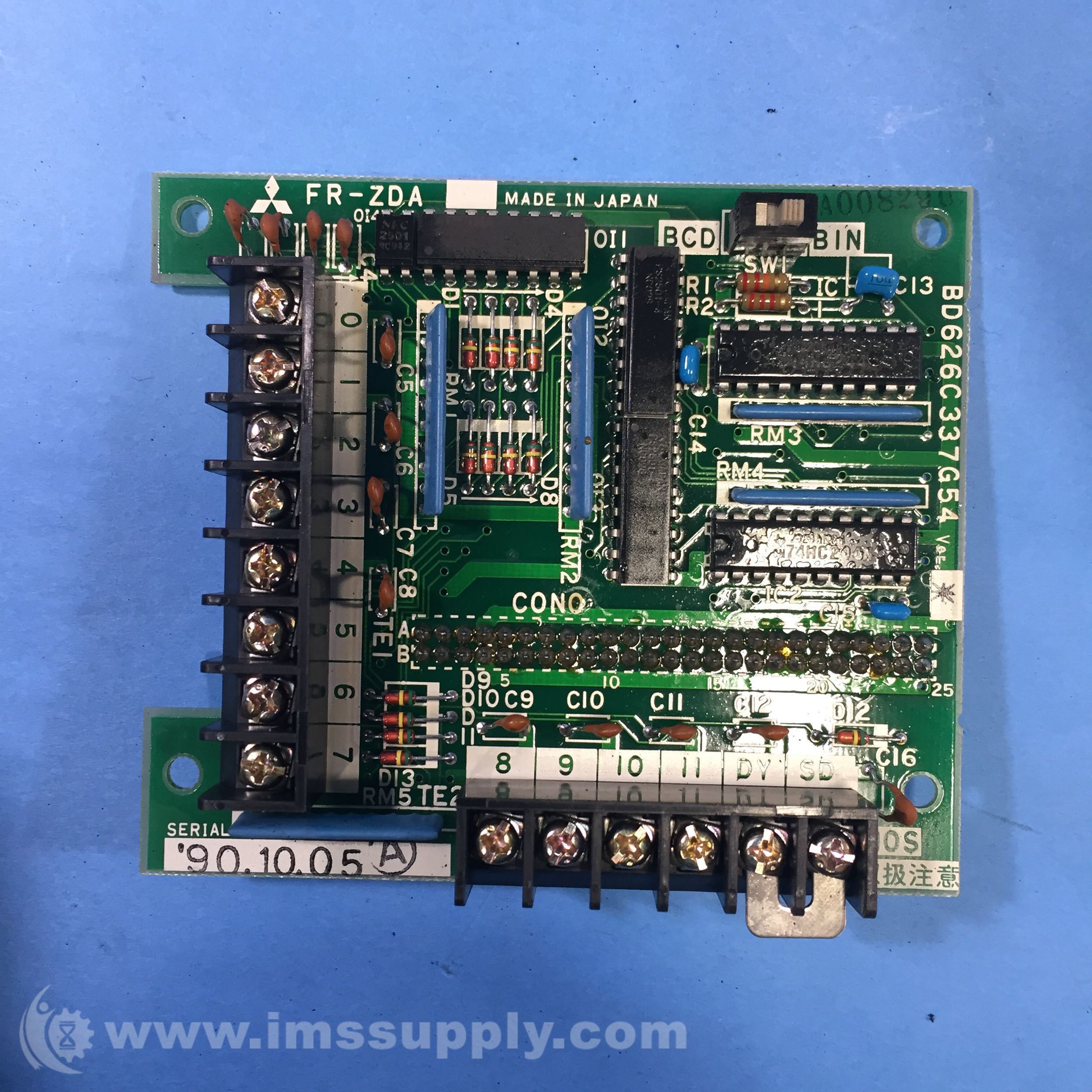 Mitsubishi FR-ZDA Inverter Circuit Board - IMS Supply
