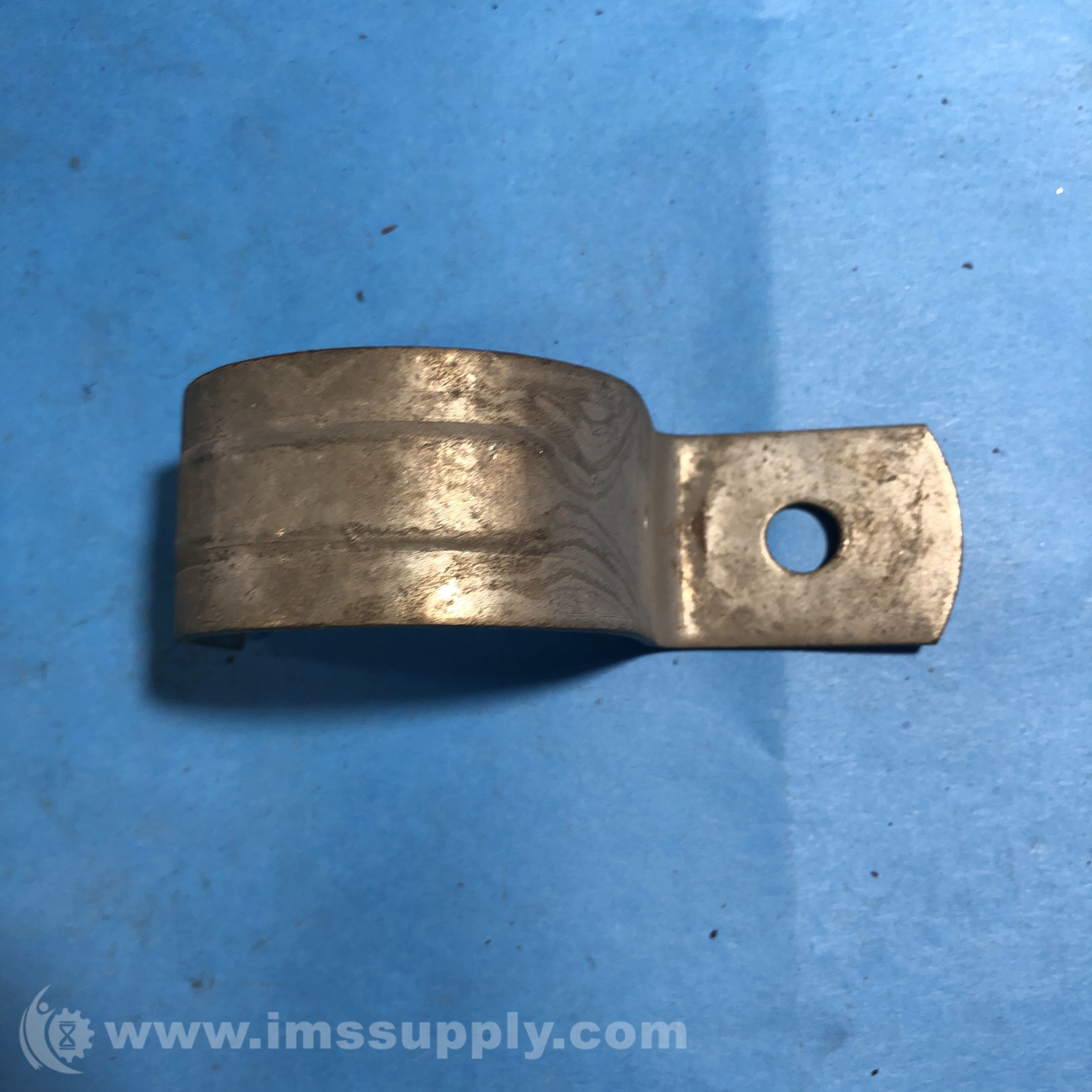 Fastway Fasteners 2 inch EMT Steel 1 Hole Pipe Strap Clamp - IMS Supply