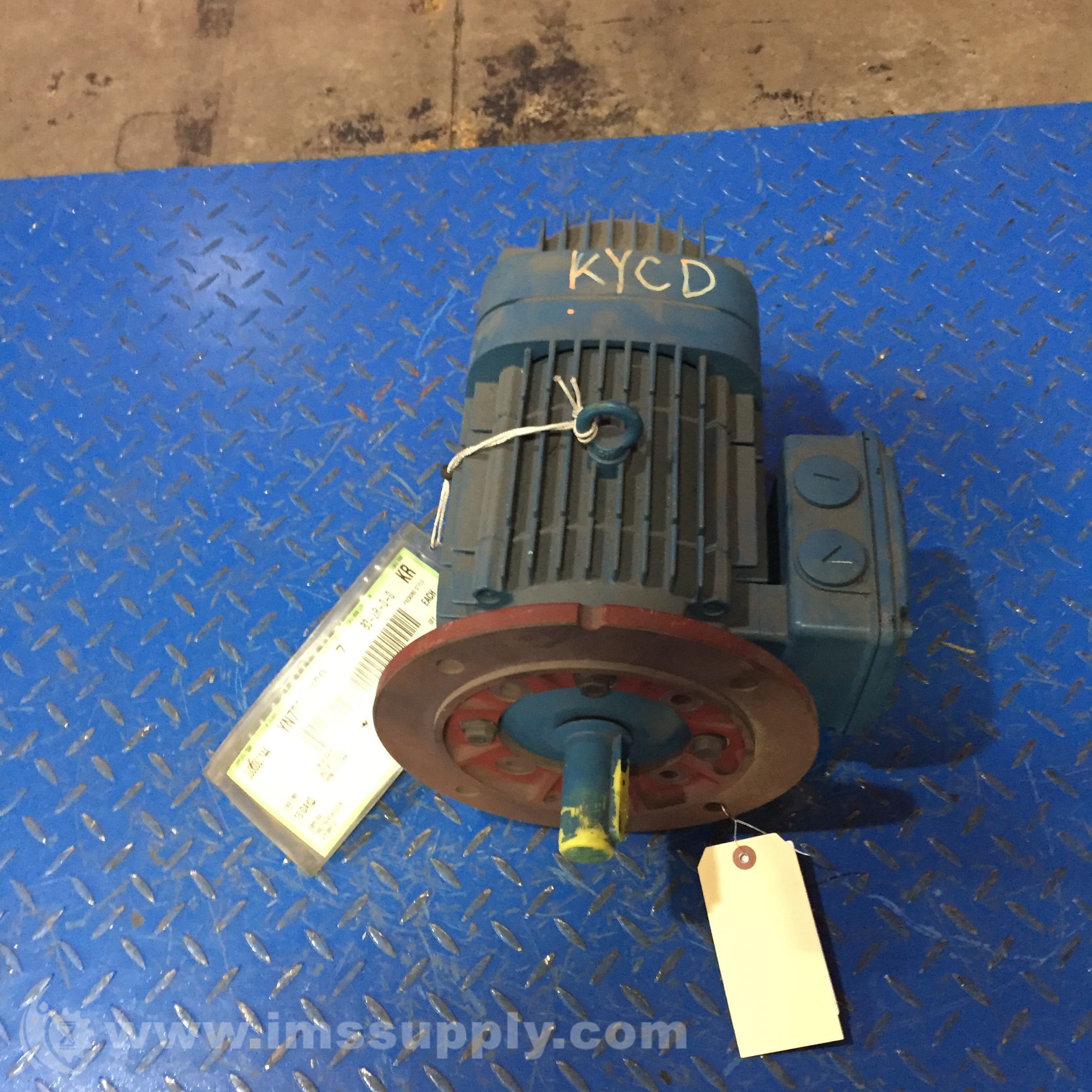 Demag KBA100A 4 KB Conical Rotor Brake Motor - IMS Supply