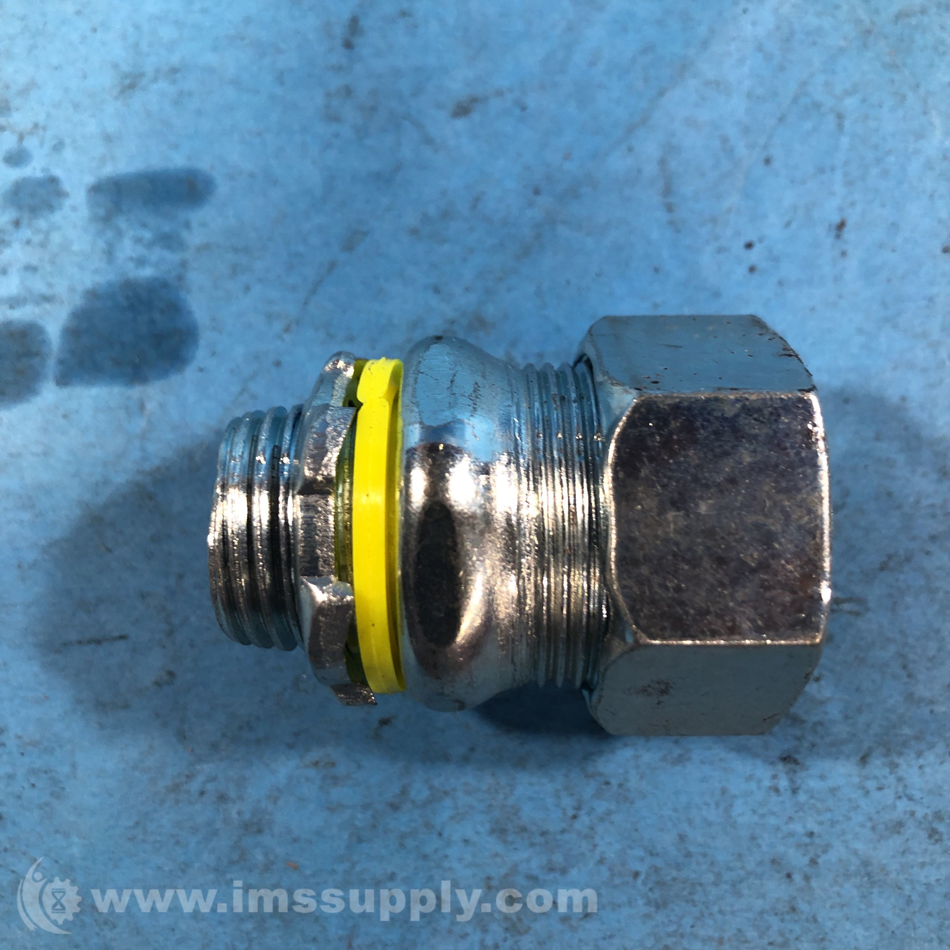 Hubbell 1/2 Steel Compression Connector - IMS Supply