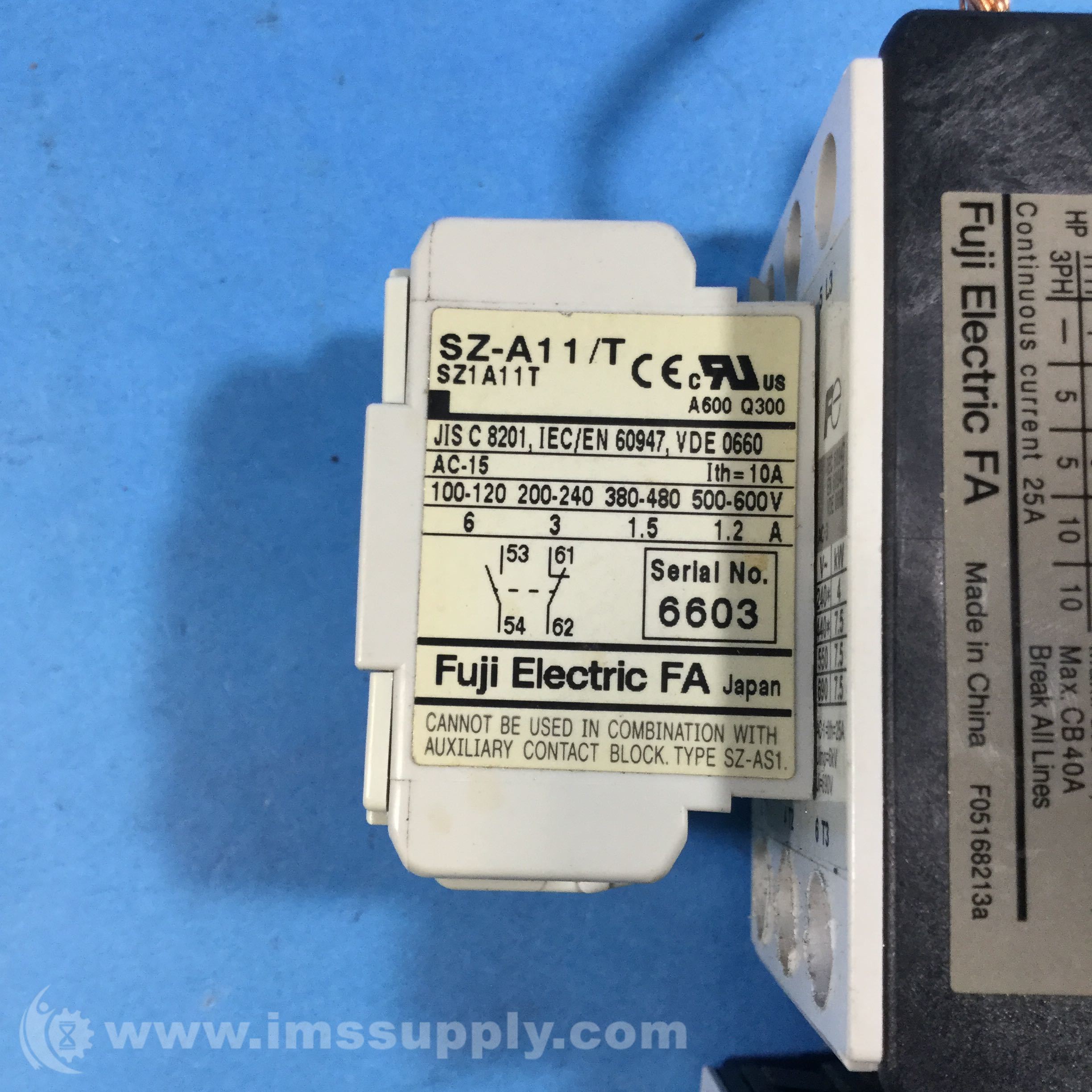 Fuji Electric SC-E04 Contactor - IMS Supply