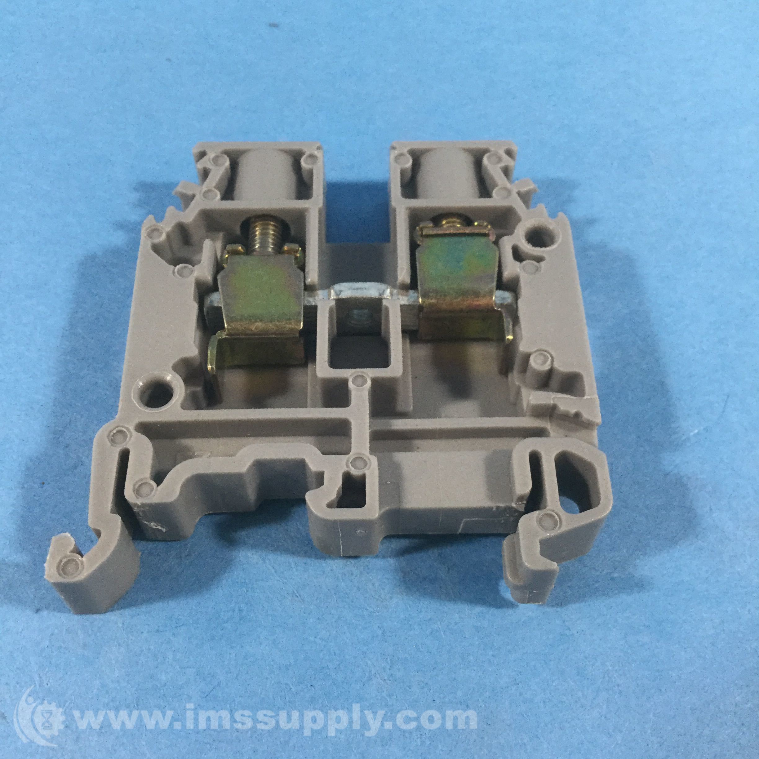 Entrelec M6/8 Ground Terminal Block 8mm Screw Clamp - IMS Supply