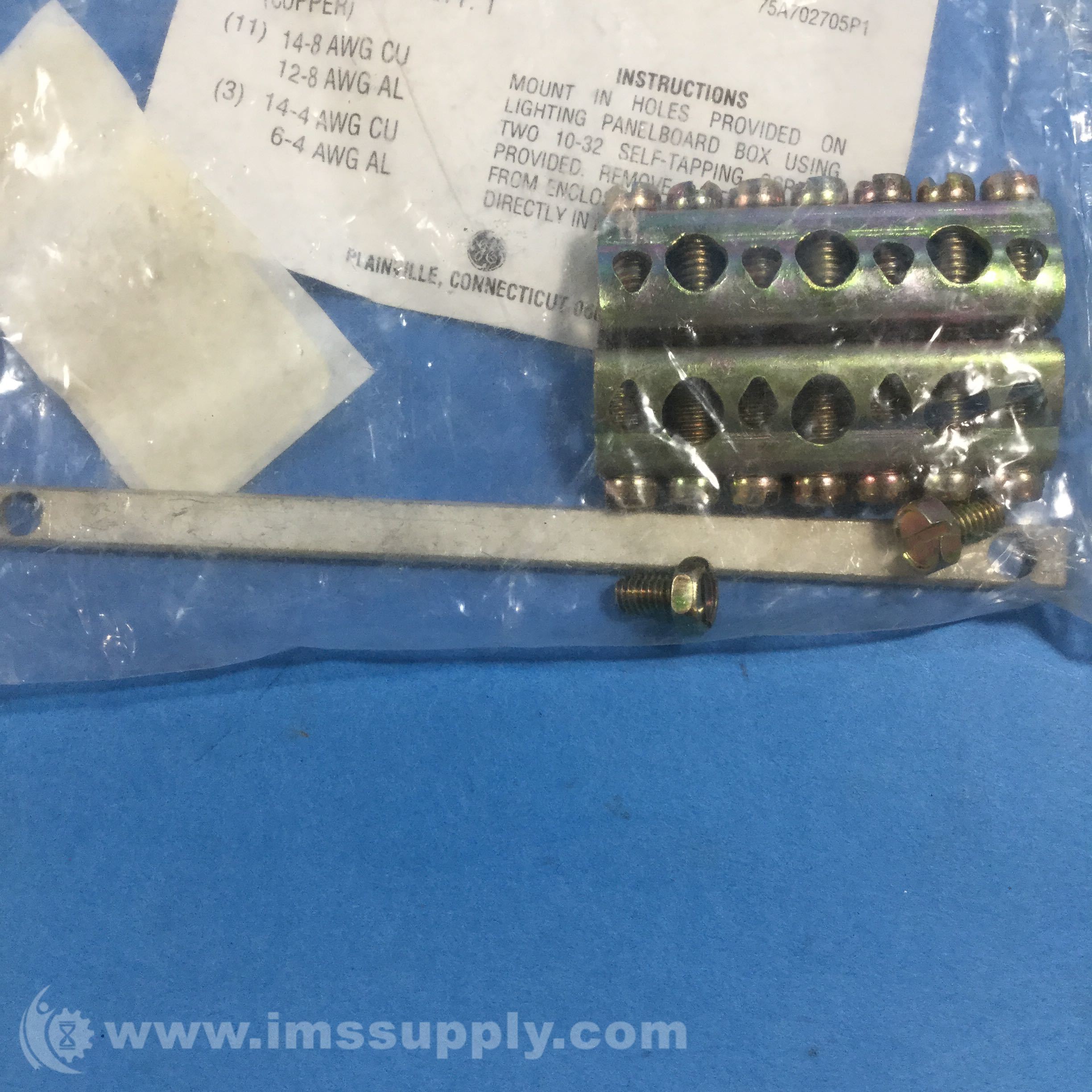 General Electric TGC2 Panelboard Equipment Ground Kit - IMS Supply