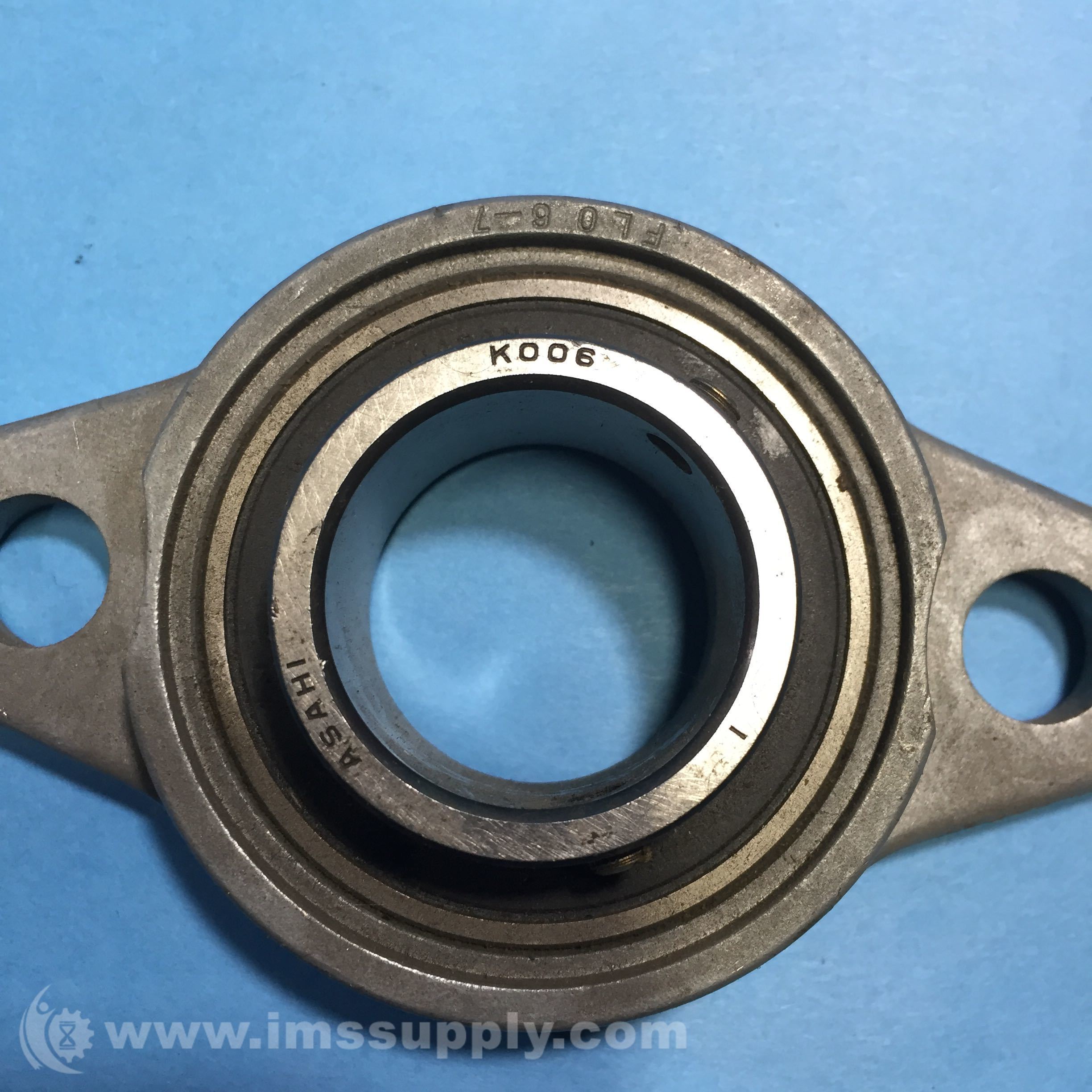 Ami Bearings KFL006 Two-Bolt Flange Unit, Set Screw Locking - IMS Supply