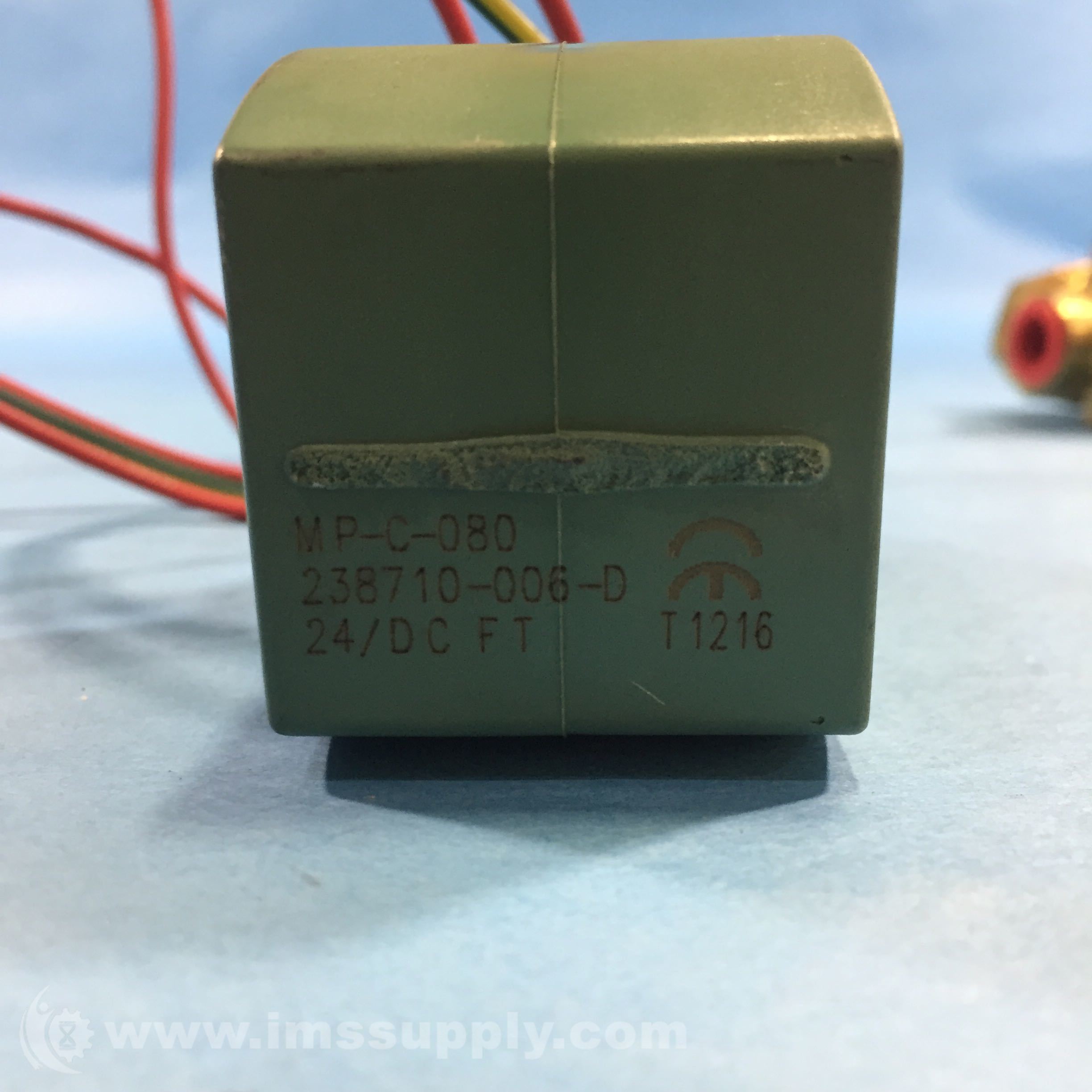 Asco MP-C-080 Solenoid Valve Coil, Shutoff Valve - IMS Supply