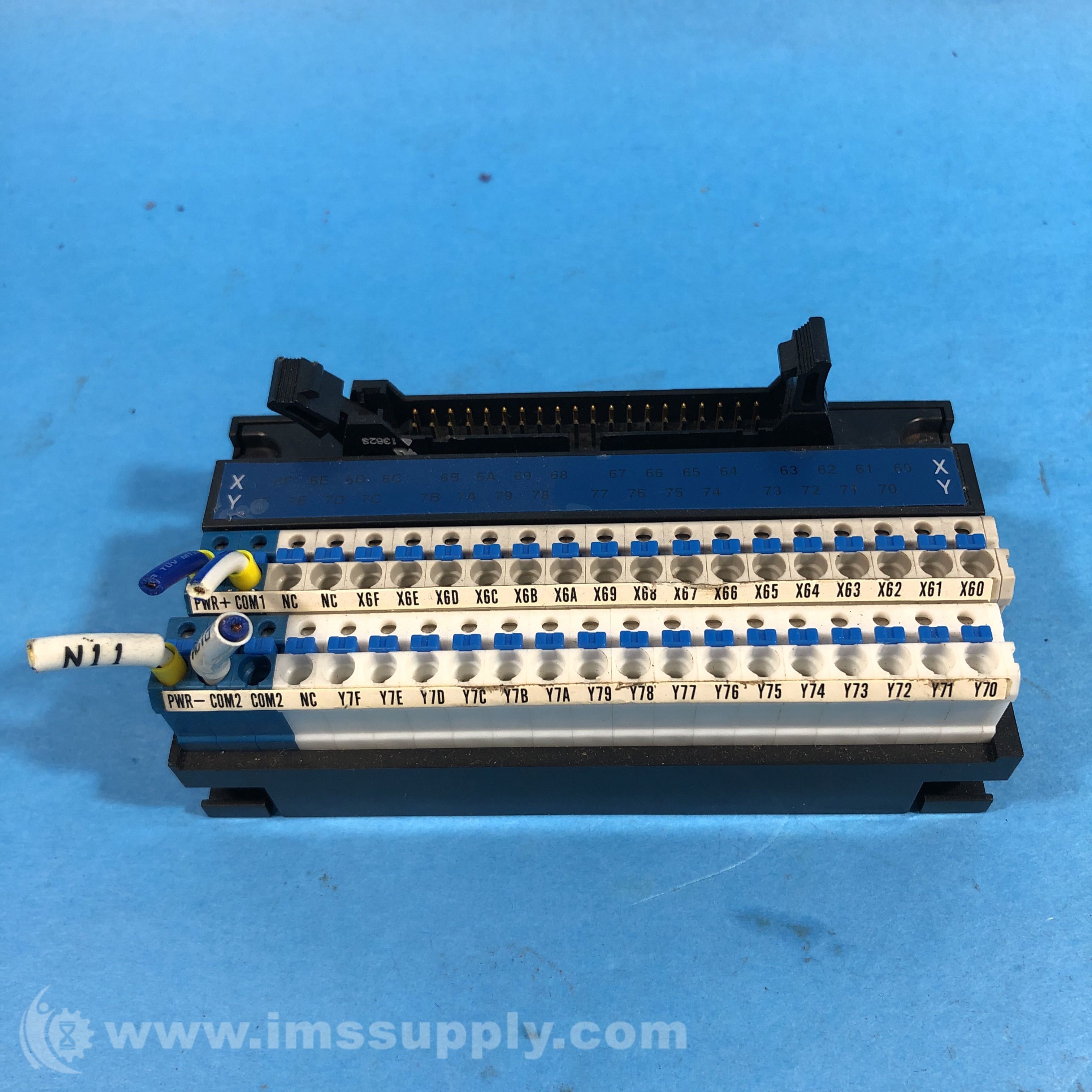 Osada TIFS-40-4 Interface Terminal Block, DC24V, 0.2A/1P, 2A/16P - IMS ...