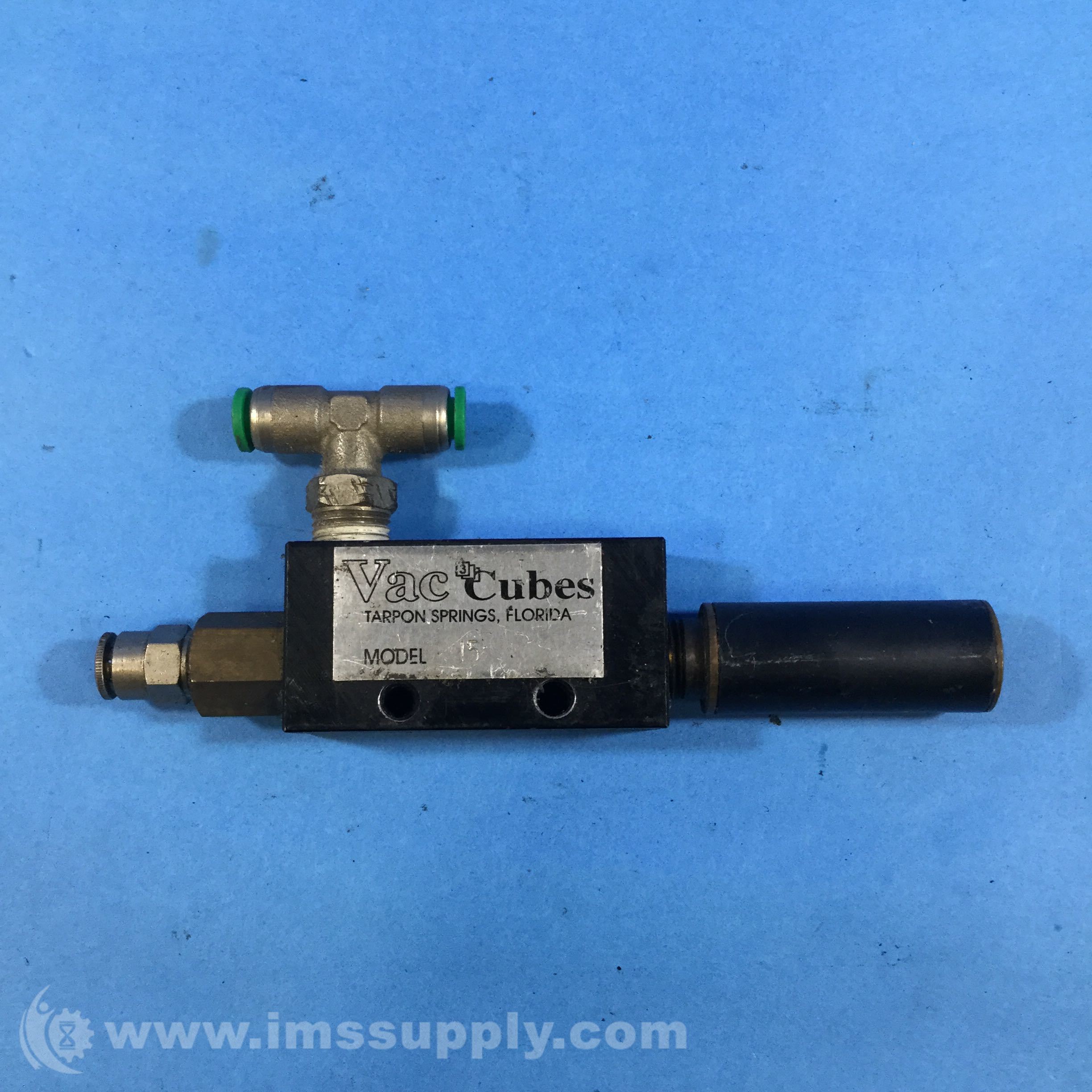 Vac Cubes Model 15 Vacuum Pump 1/4IN - IMS Supply