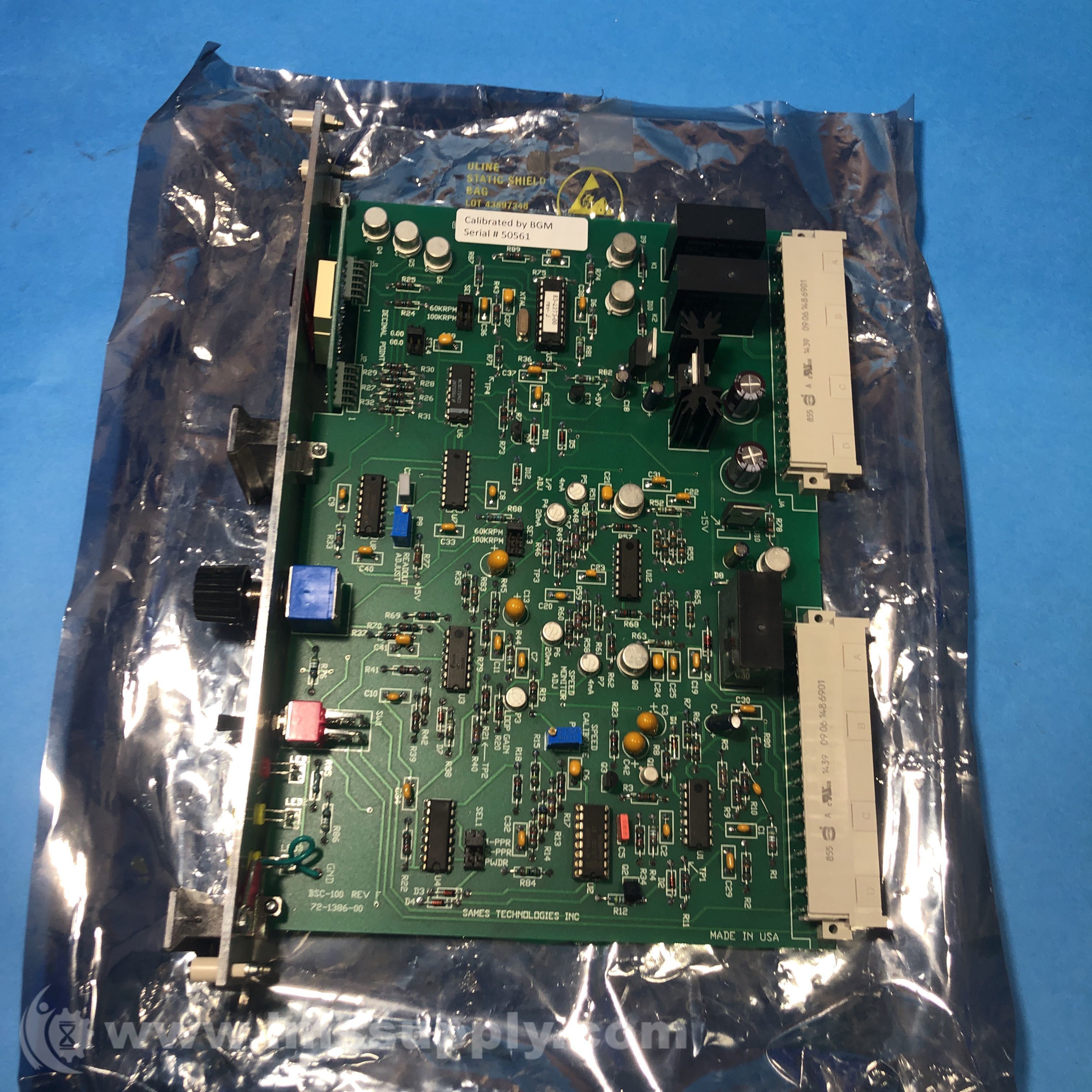 Sames BSC-100 Speed Control PCB Board - IMS Supply