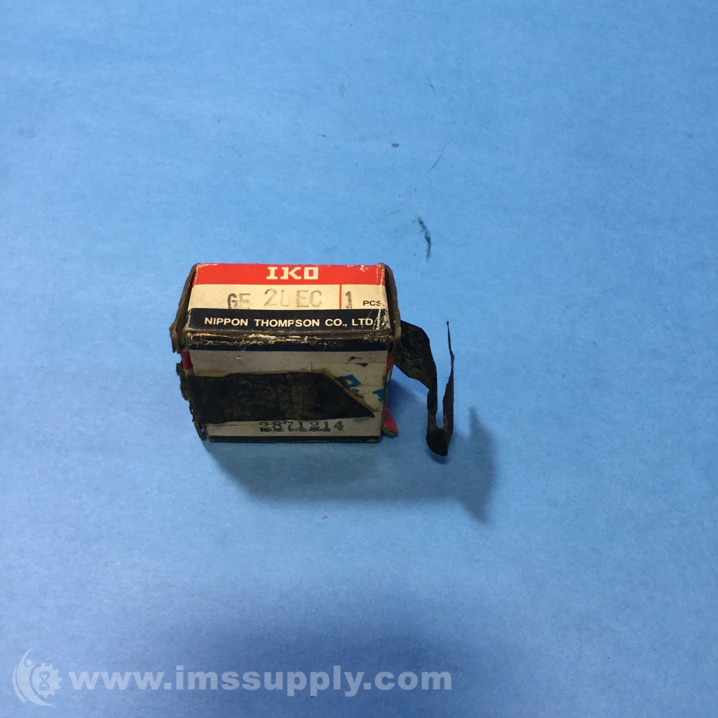 IKO GE20EC Spherical Plain Bearings, 20x35x16mm - IMS Supply