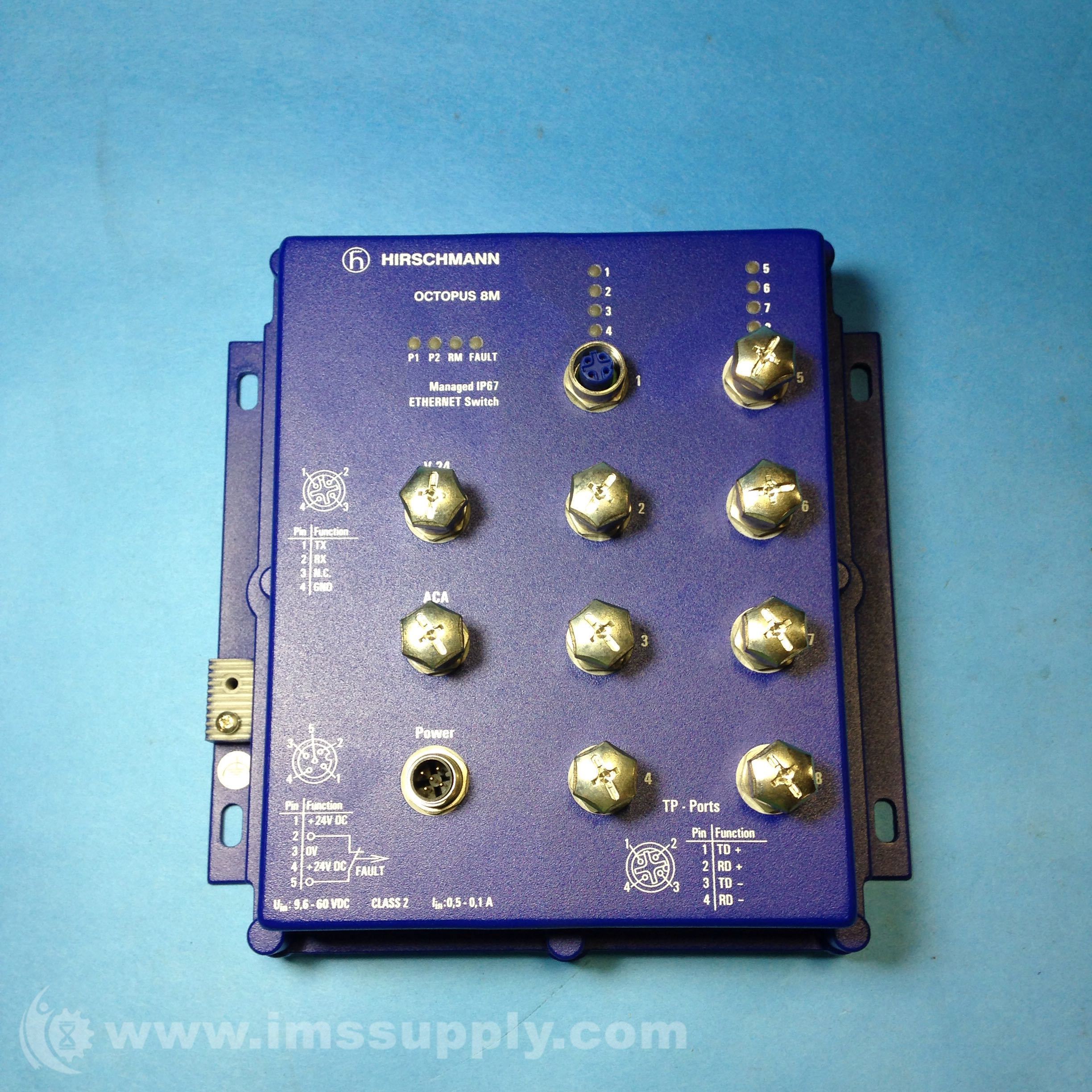 Hirschmann Octopus 8M Ethernet Switch - IMS Supply