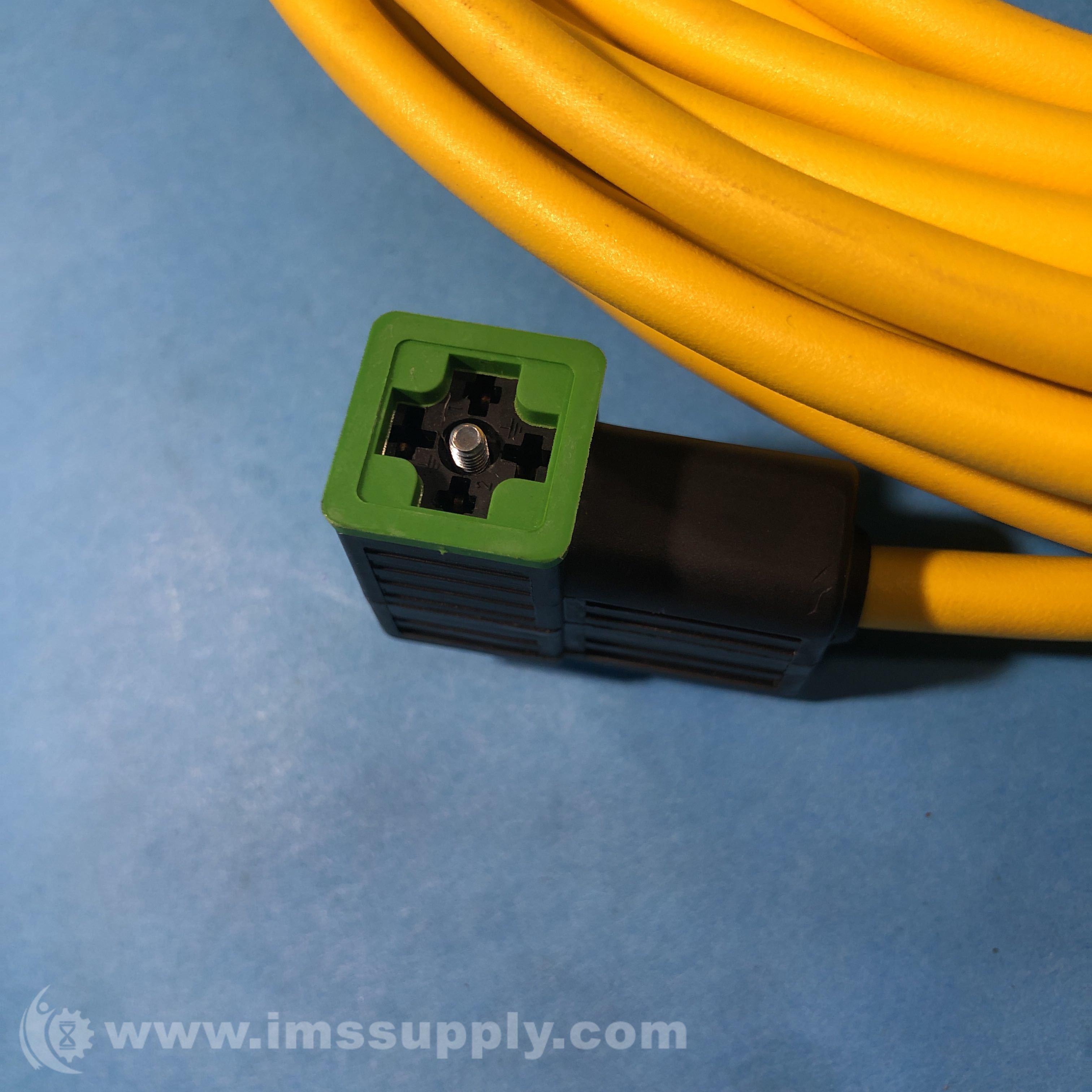 Murr Elektronik MSUD Valve Plug Cordset 24V AC/DC-4 A - IMS Supply