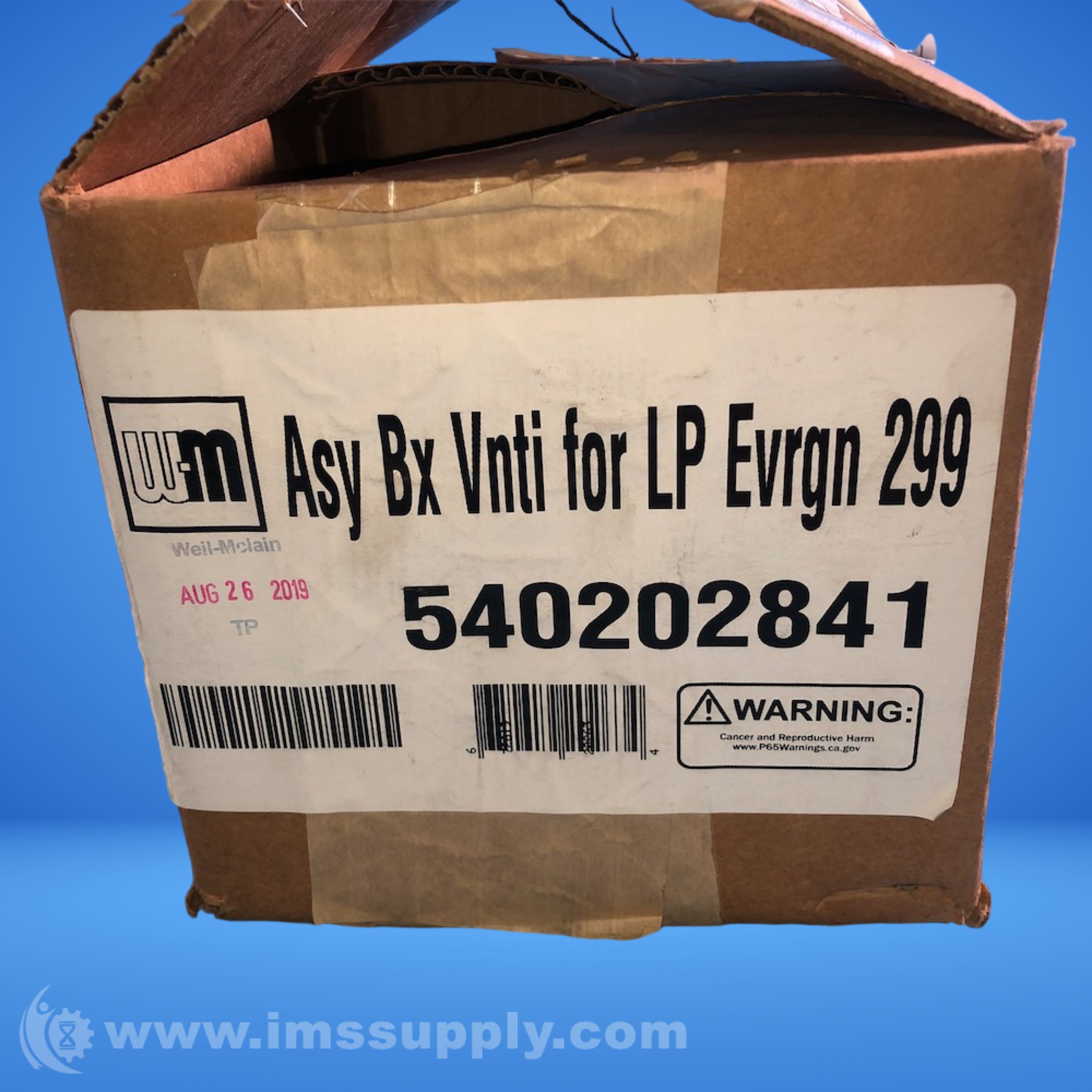 Weil Mclain 540202841 Natural Gas-LP Conversion Kit - IMS Supply