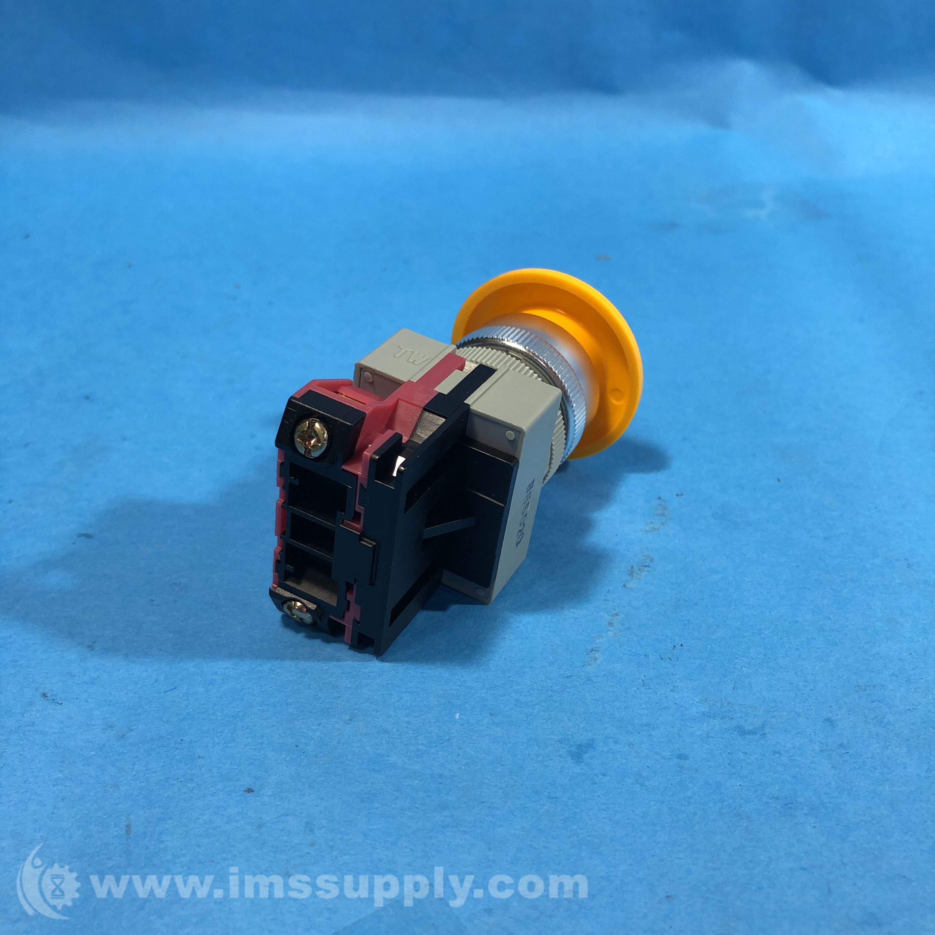 Idec ABW00M Yellow Mushroom Push Button - IMS Supply
