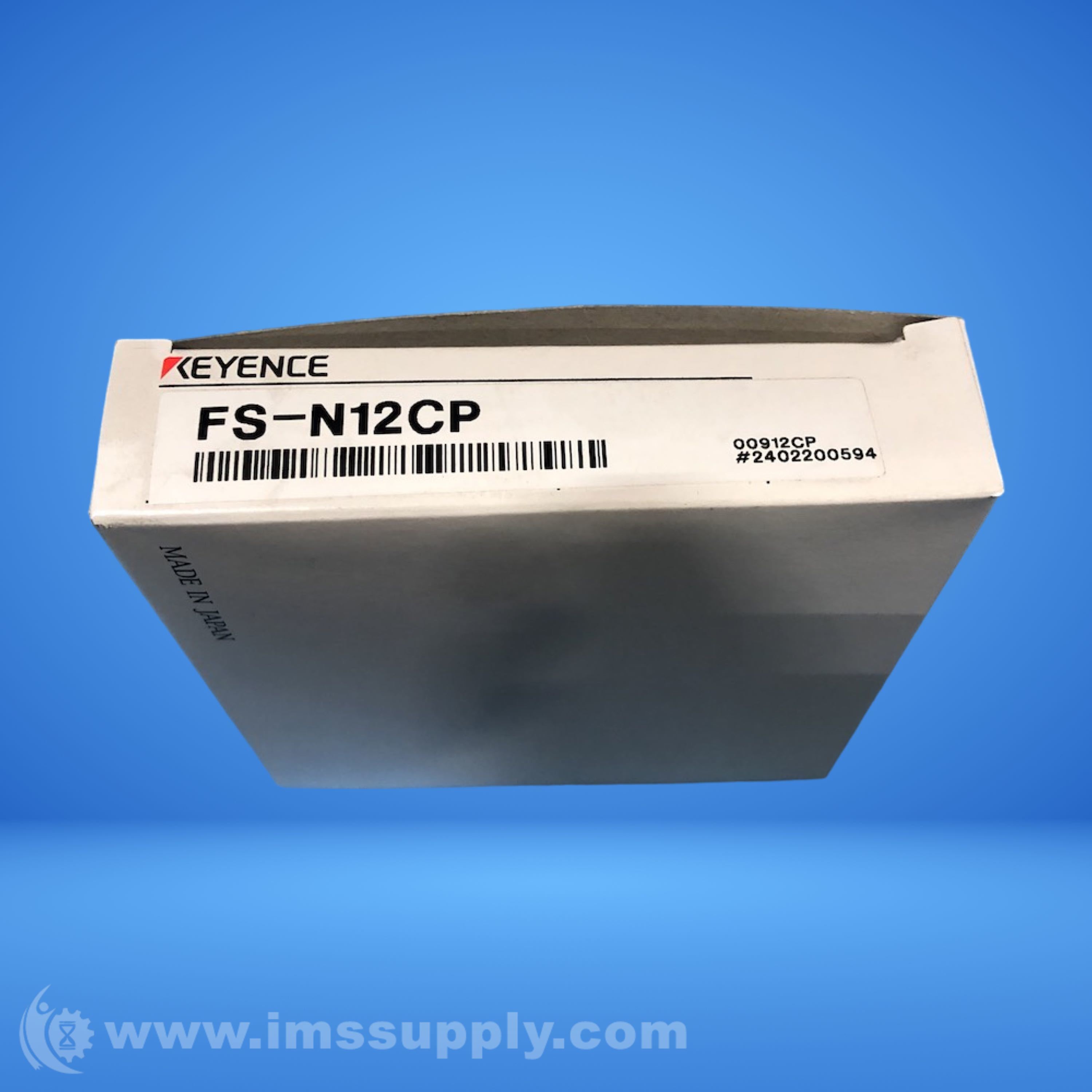 KEYENCE FS-N12CP PHOTOELECTRIC FIBER AMPLIFIER - IMS Supply
