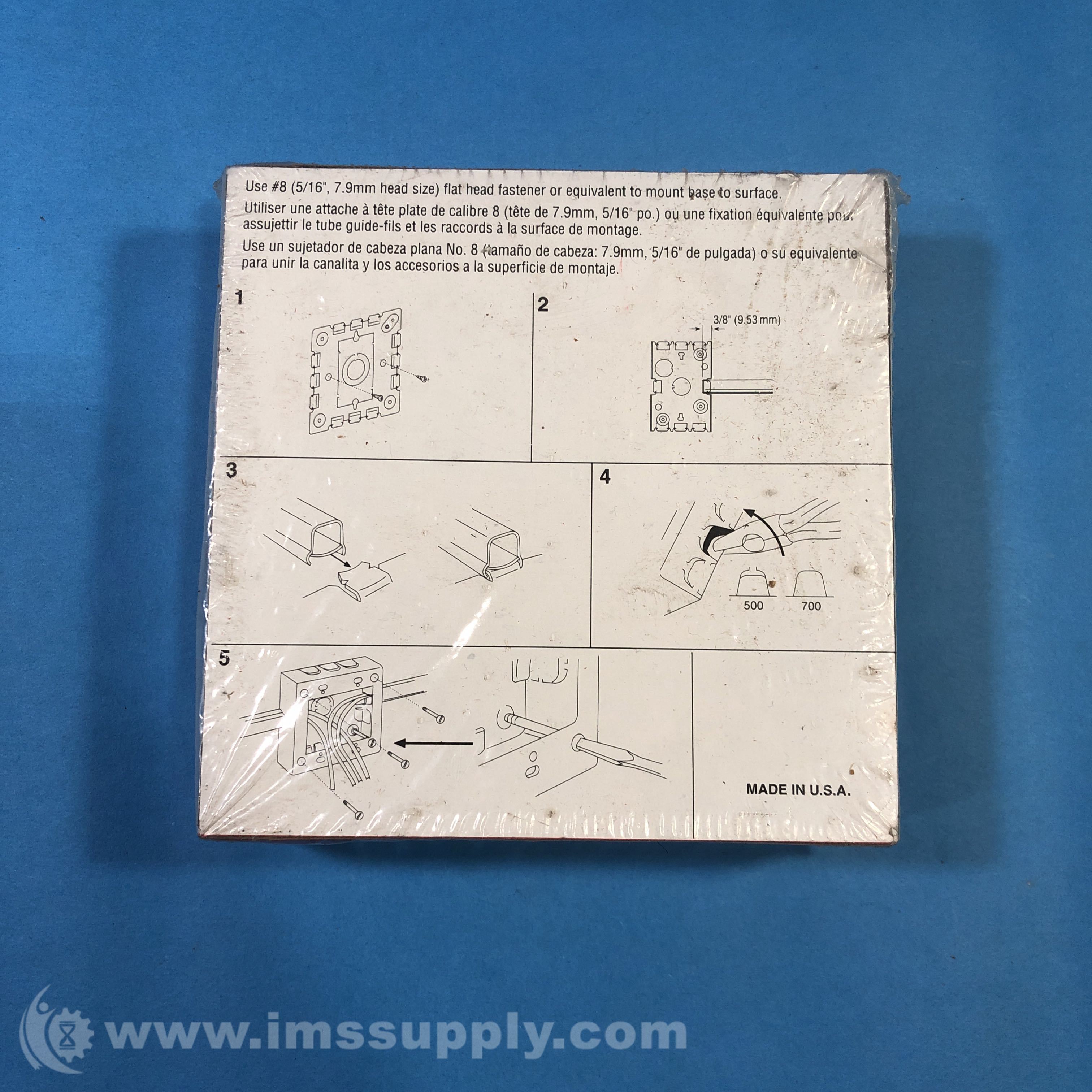 Wiremold V2141-2 Switch and Receptacle Box - IMS Supply