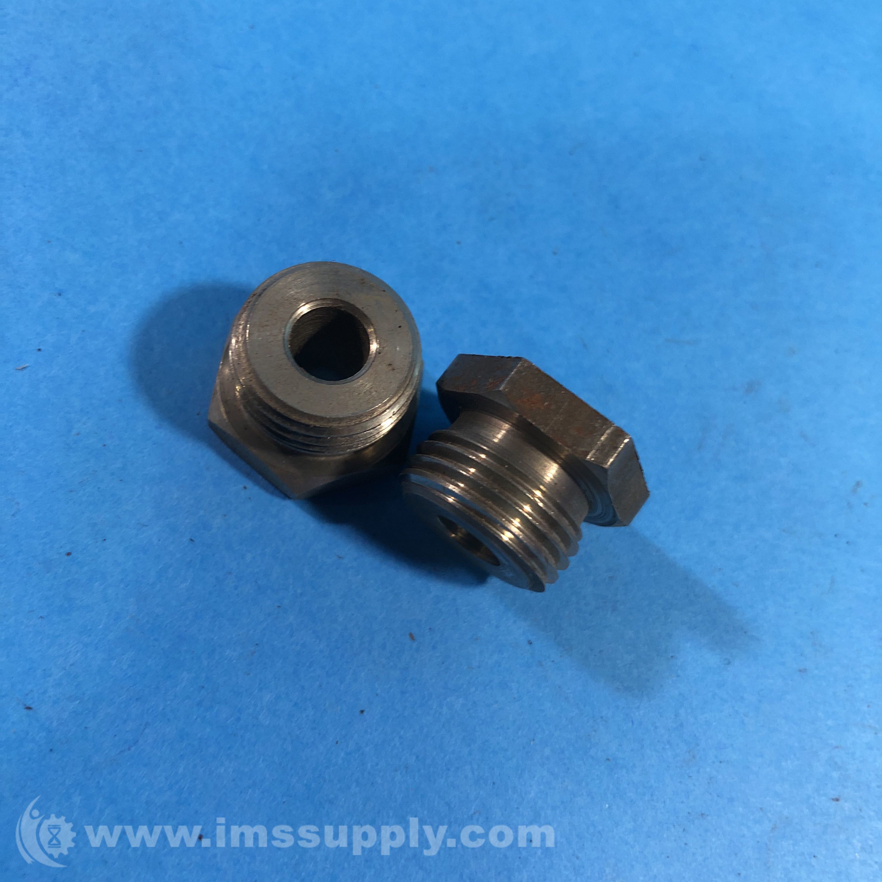 Pack of 2 Hex Head Hollow Through Hole Screws Bolts - IMS Supply