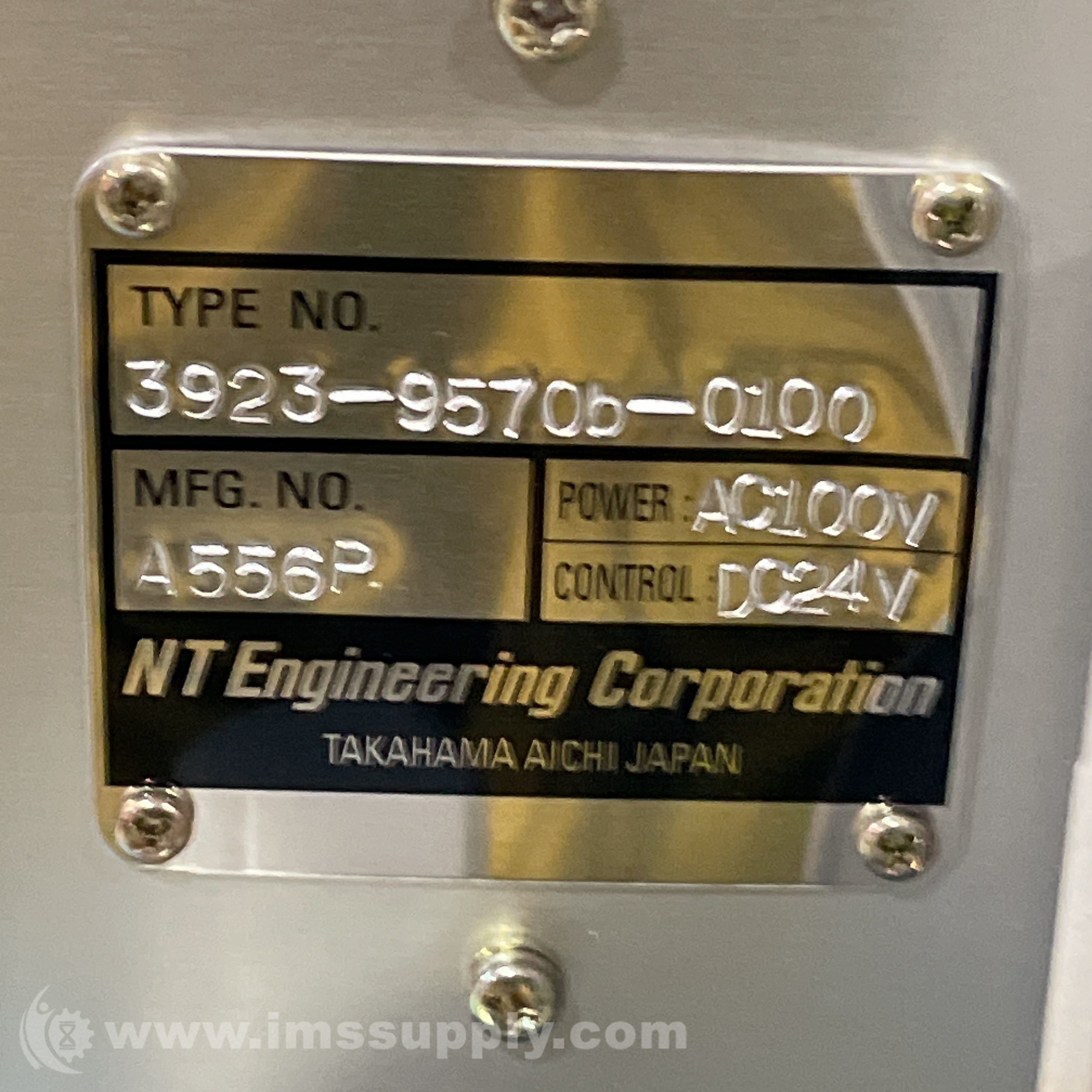 Nt Engineering 3923-9570B-0100 Tool Correction Controller - IMS Supply