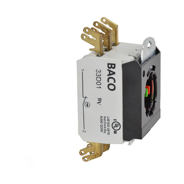 Baco Controls 333ED21 2 NO 1NC Faston Term w/ 3 Pos Clip - IMS Supply