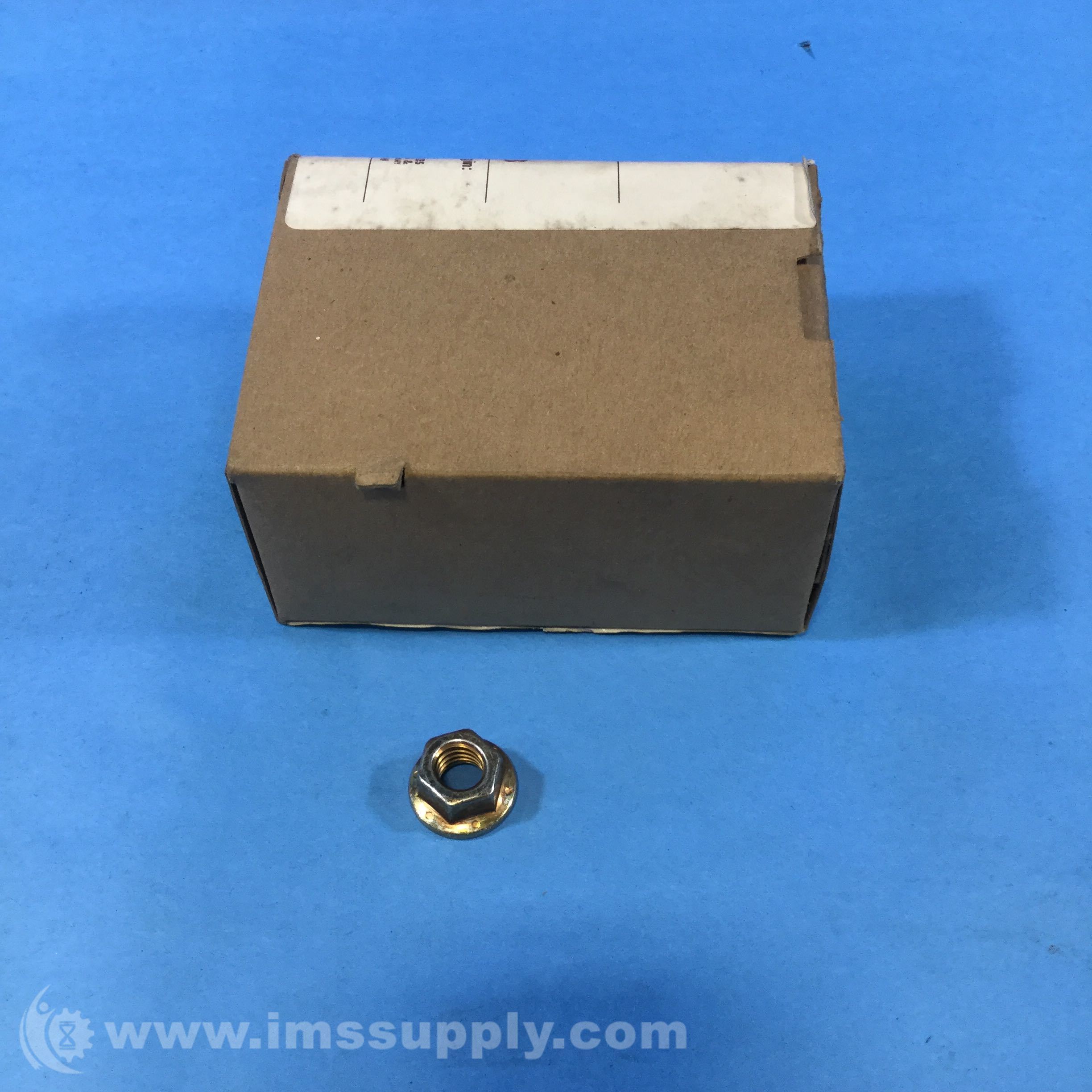 3/8-16 HX UNITORQUE FLG NUT YEL. GR G Hex Flang Nut - IMS Supply