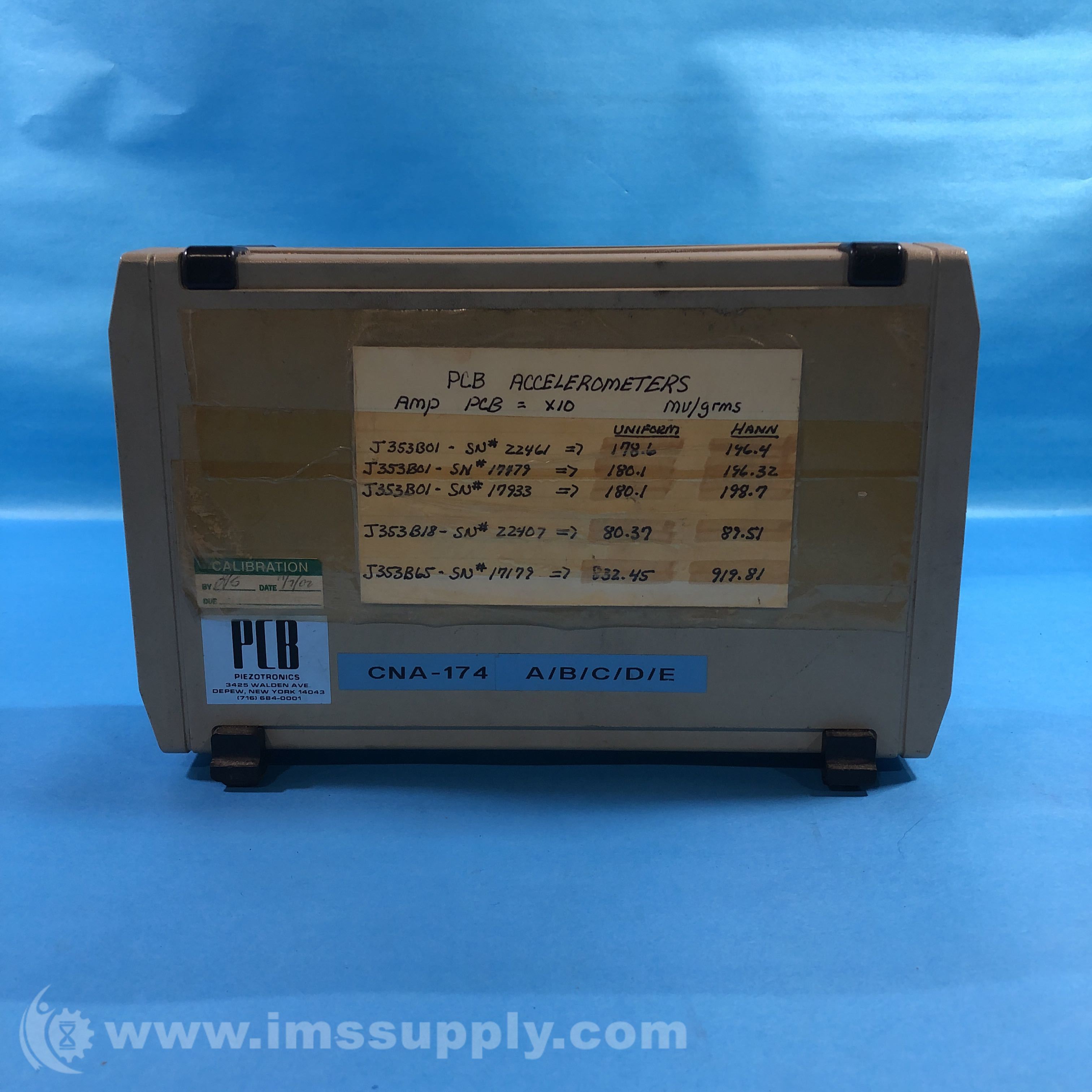 PCB Piezotronics, Inc. 482A16 ICP Power Supply - IMS Supply