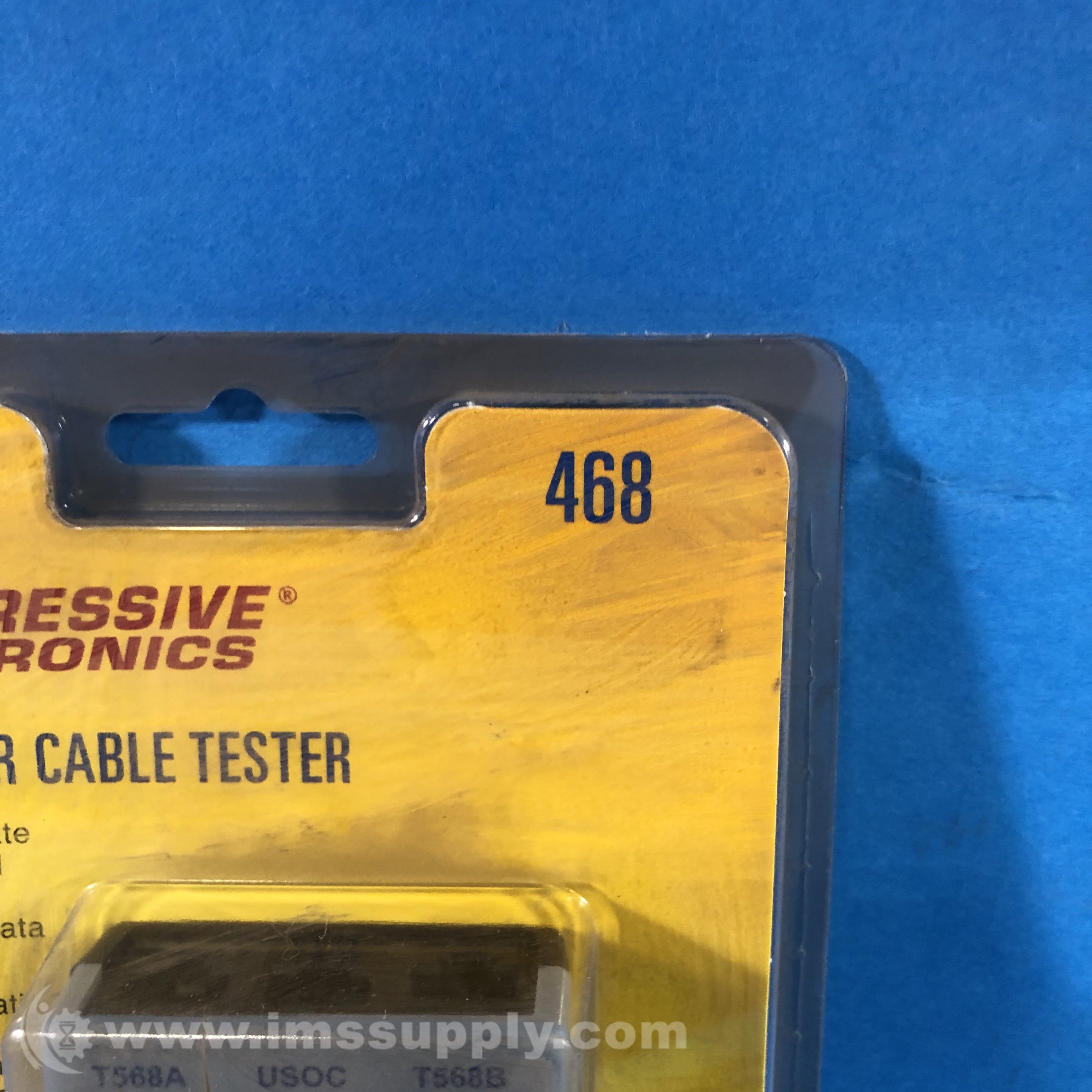 Progressive Electronics 468 LAN Network Cable Tester - IMS Supply