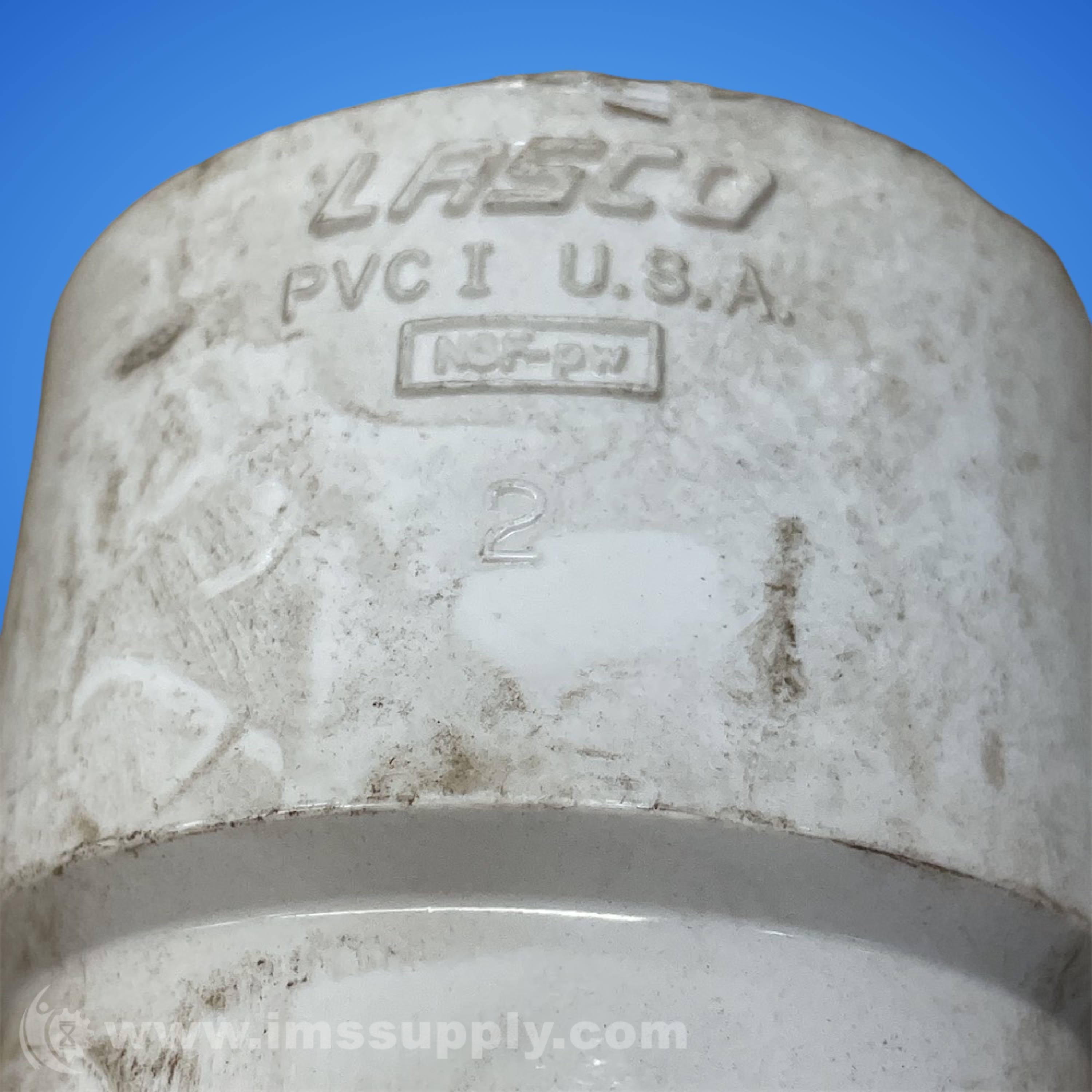 Lasco SCH 40 D2466 PVC Elbow Pipe Fitting - IMS Supply