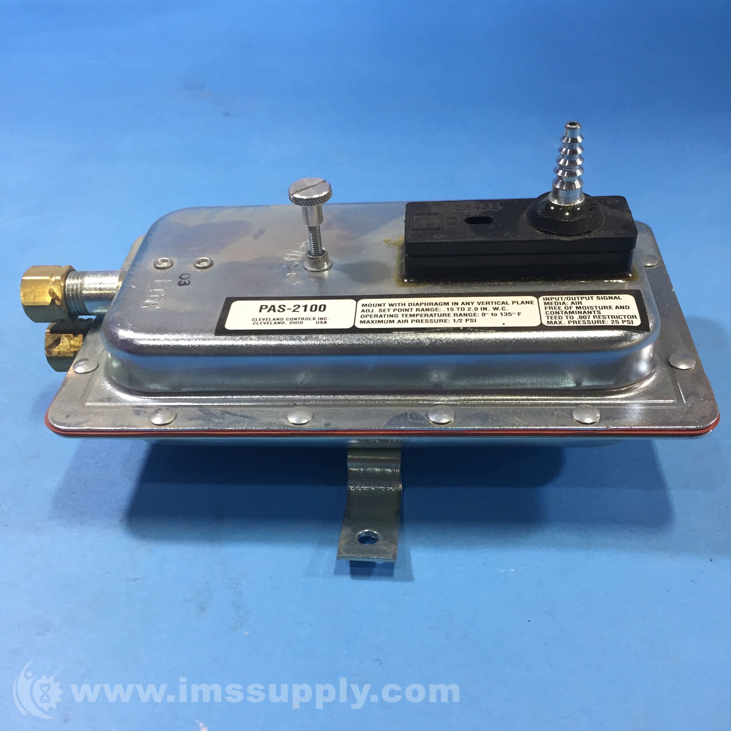 Cleveland Controls PAS-2100 Pneumatic Sensing Switch - IMS Supply