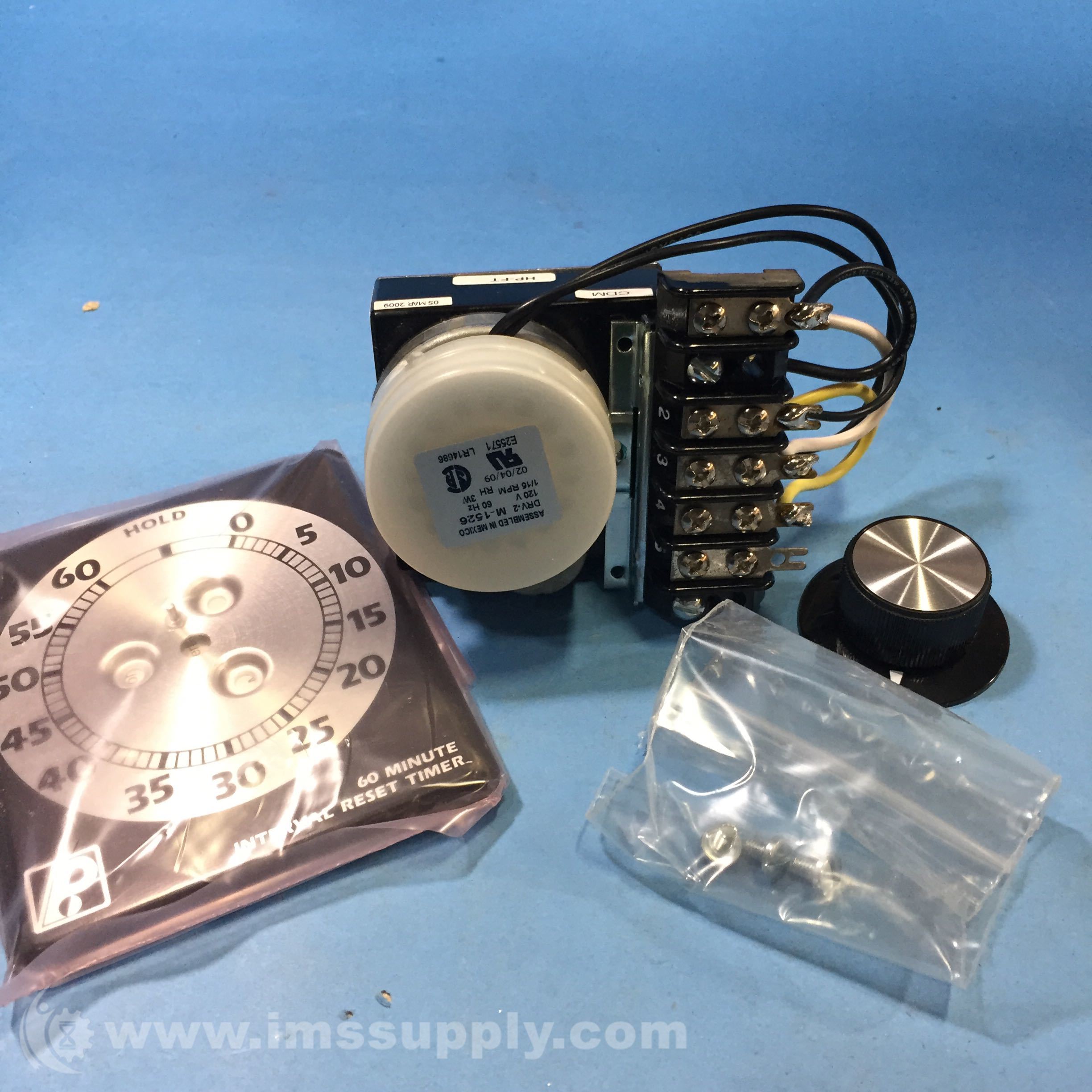 Paragon 2607-00 Interval Timer, 60 Minutes Time Range - IMS Supply