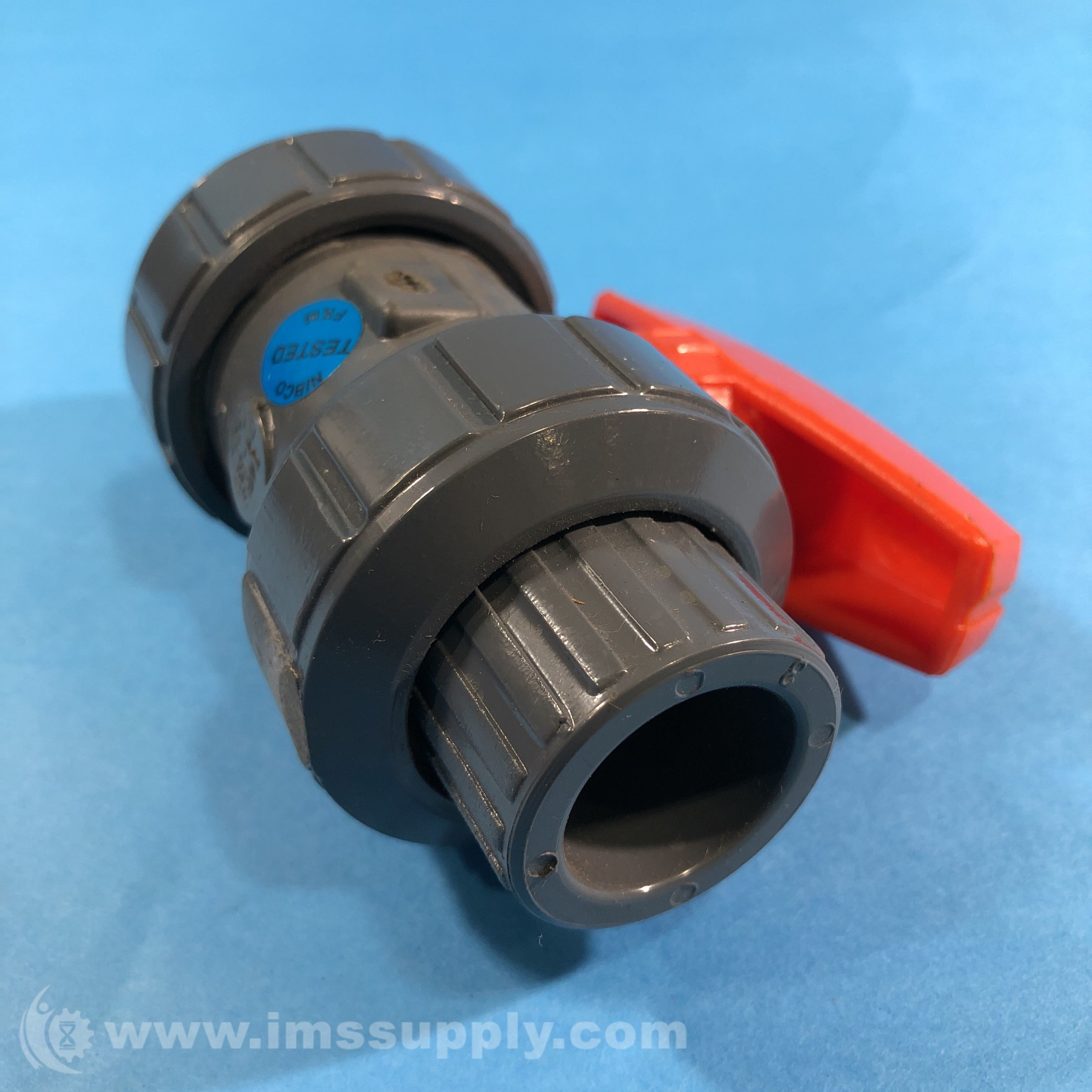 Nibco F1970 1/2'' Ball Valve, Tru-Bloc True Union - IMS Supply