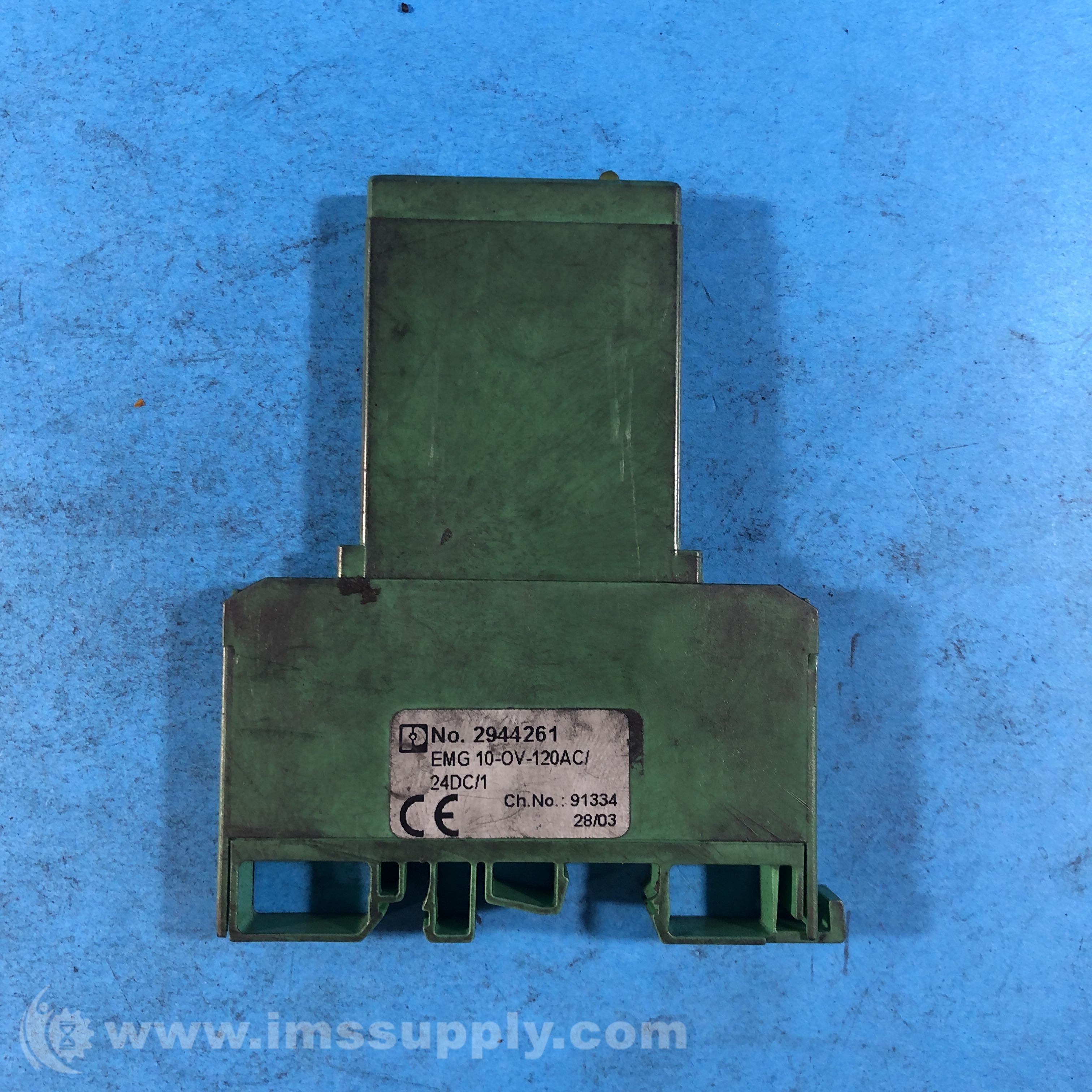 Parker 2944261 EMG 10-OV-120AC/24DC/1 Power Solid-State Relay - IMS Supply