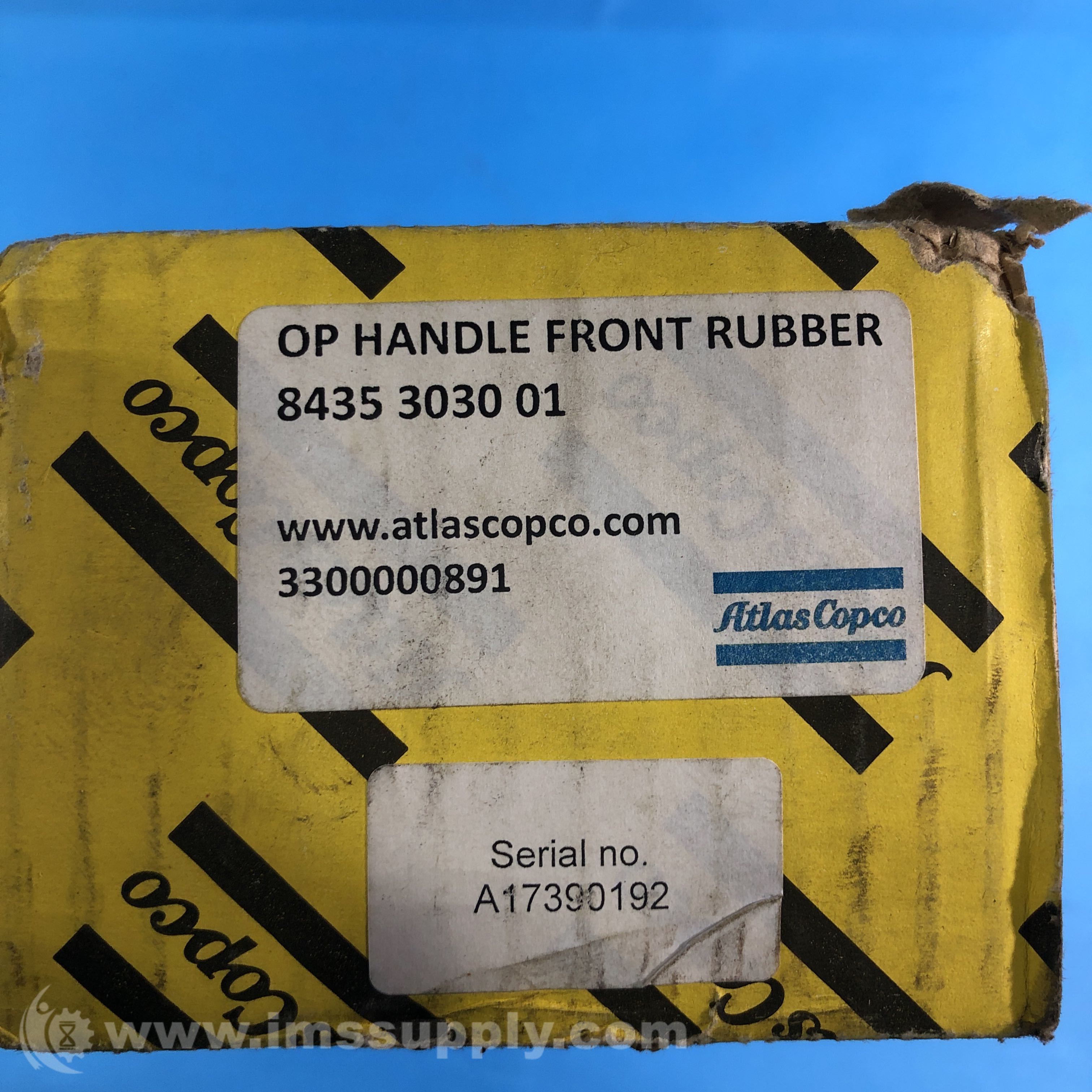 Atlas Copco 8435 3030 01 Front Rubber Operator Handle - IMS Supply