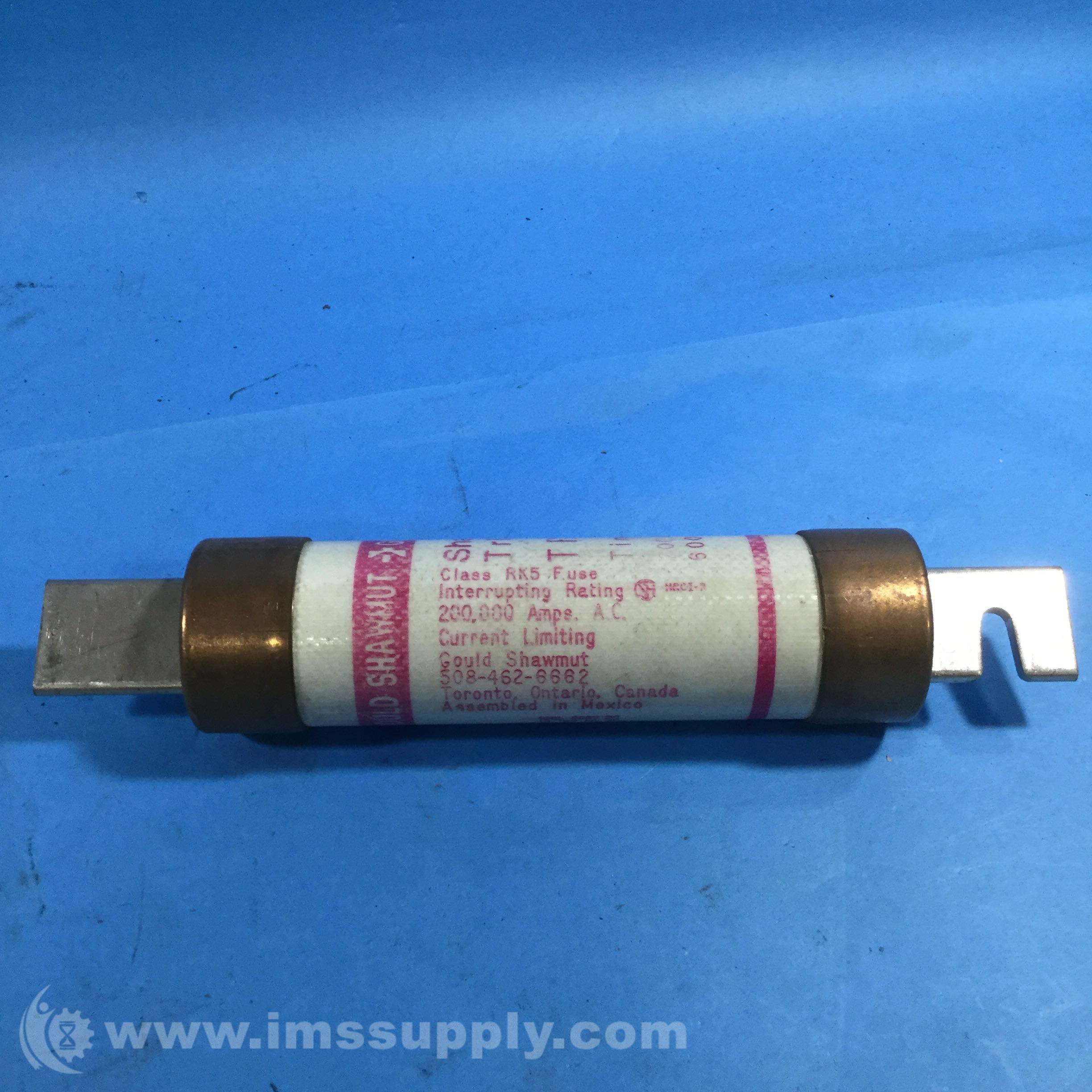 Gould TRS200R Dual Element Time Delay Fuse, 200 Amp, 600V - IMS Supply