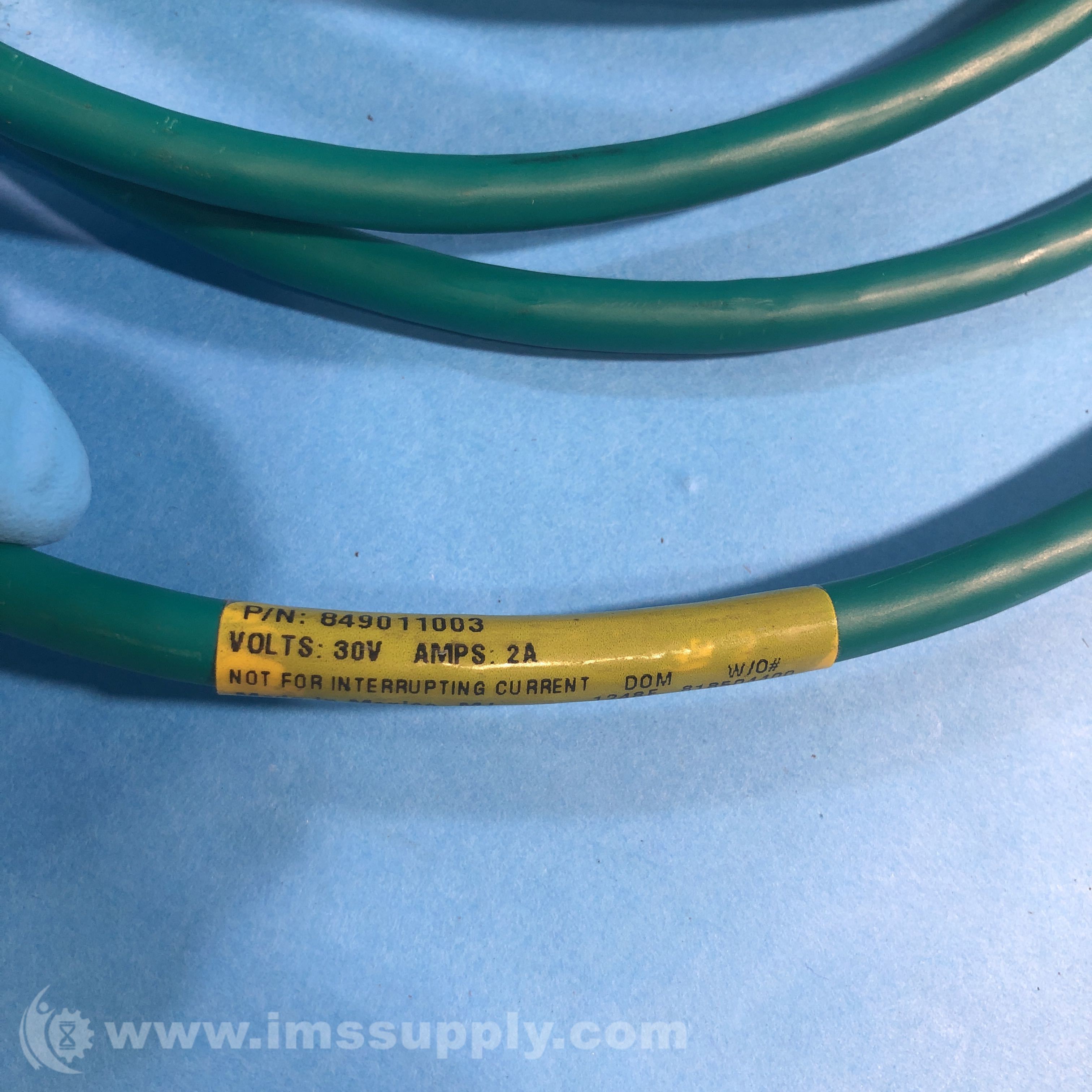 Cognex 849011003 8-pin M12 to RJ45, 5m, Ethernet Cable - IMS Supply