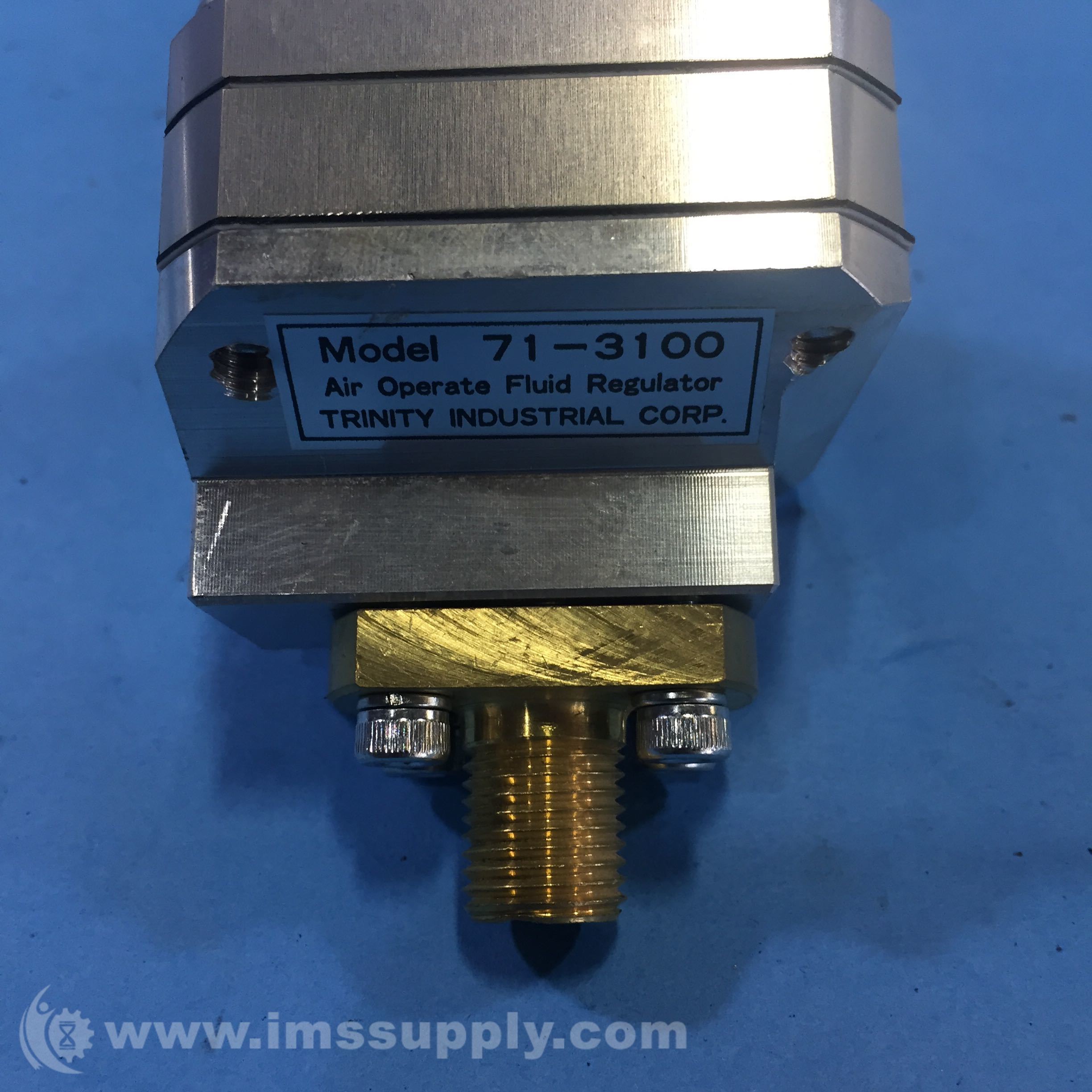 Trinity Industrial Corporation 71-3100 Fluid Regulator - IMS Supply
