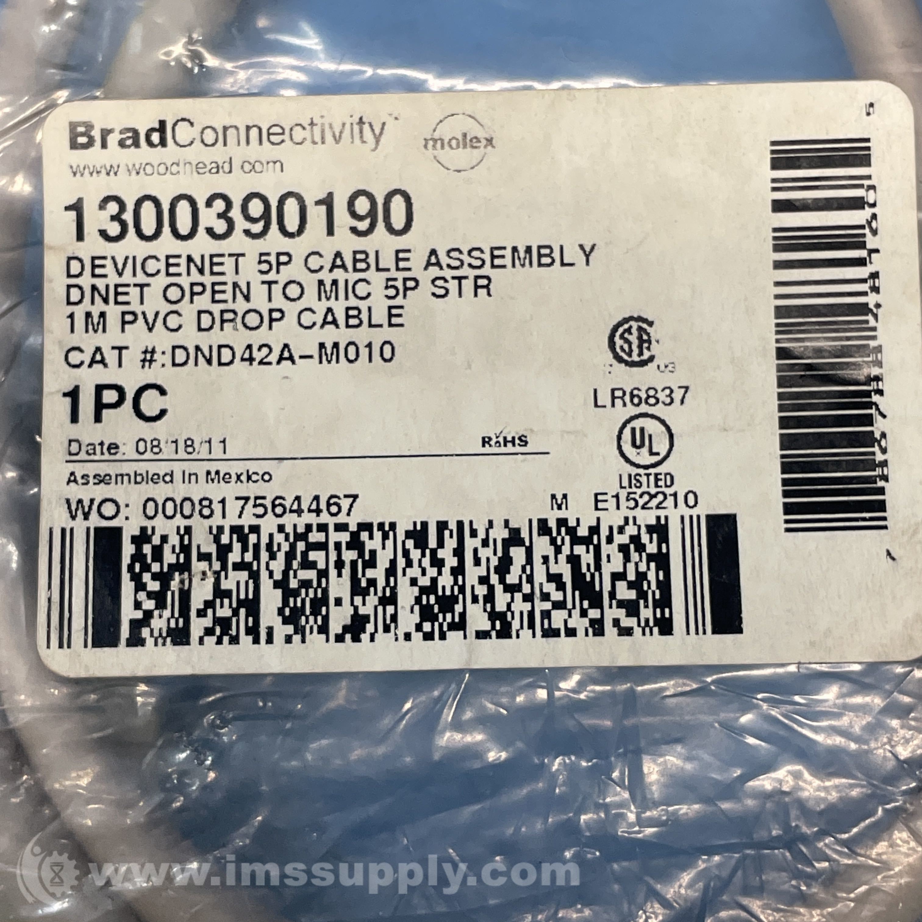 Molex DND42A-M010 - IMS Supply