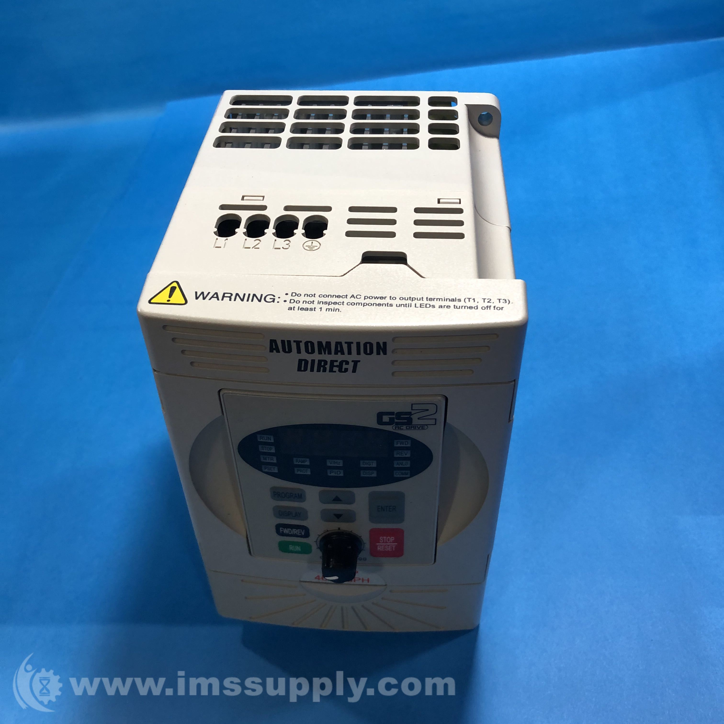 Automation Direct GS2-41P0 GS2 Series AC Micro Drive - IMS Supply