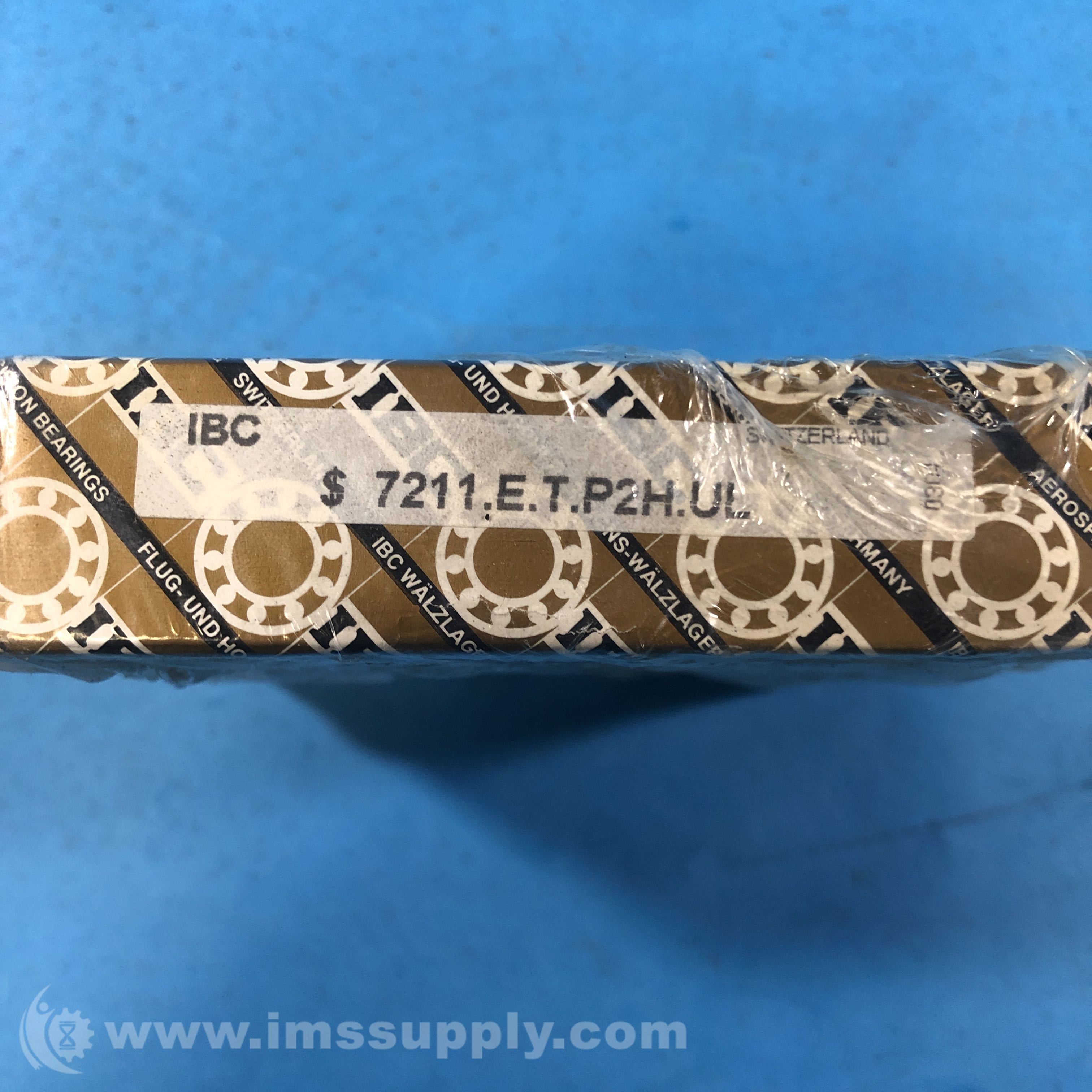 IBC Bearing 7211.E.T.P2H.UL Angular Contact Spindle Bearing - IMS Supply