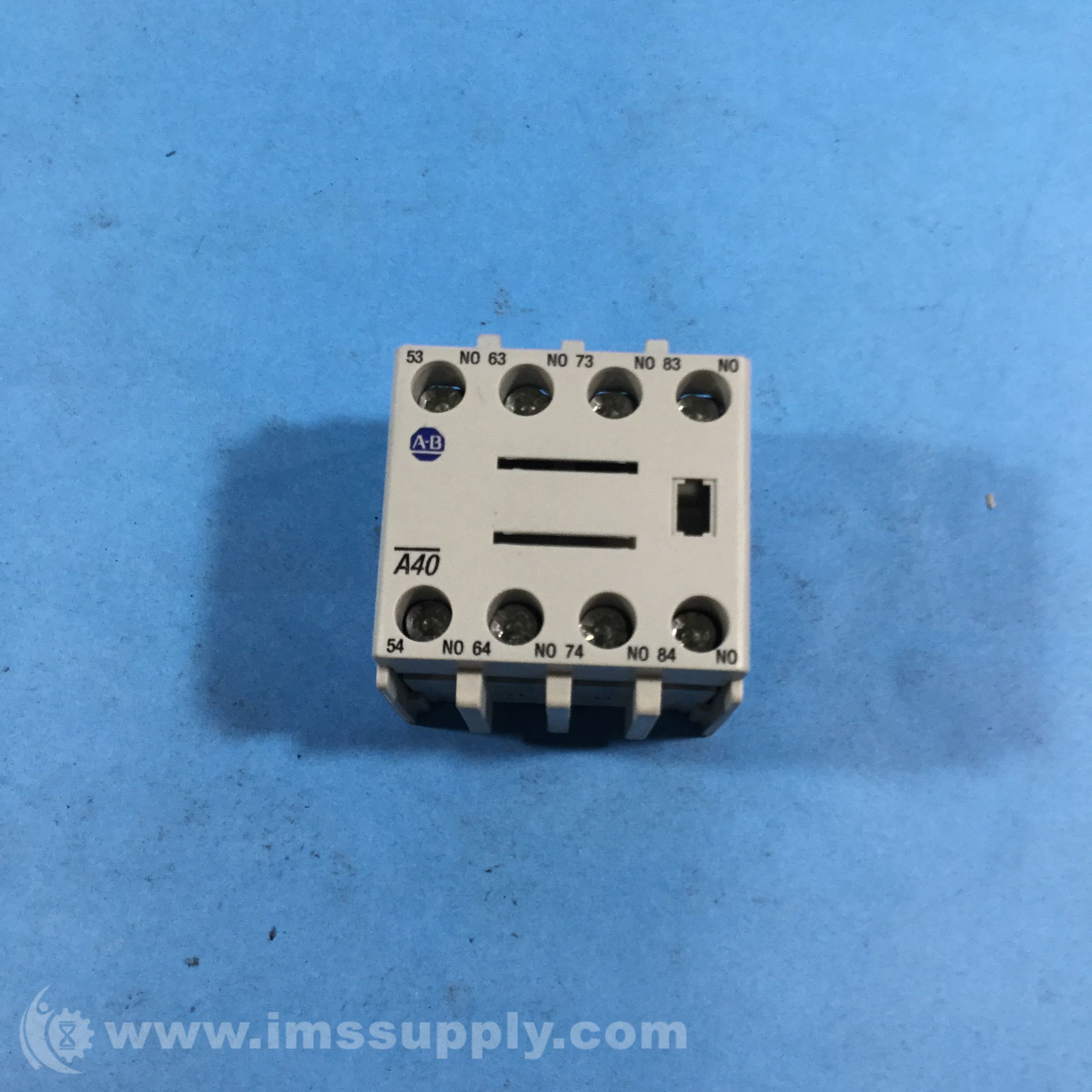 Allen Bradley 100-F Miniature Contactor, 10 Amp, 600 VAC - IMS Supply