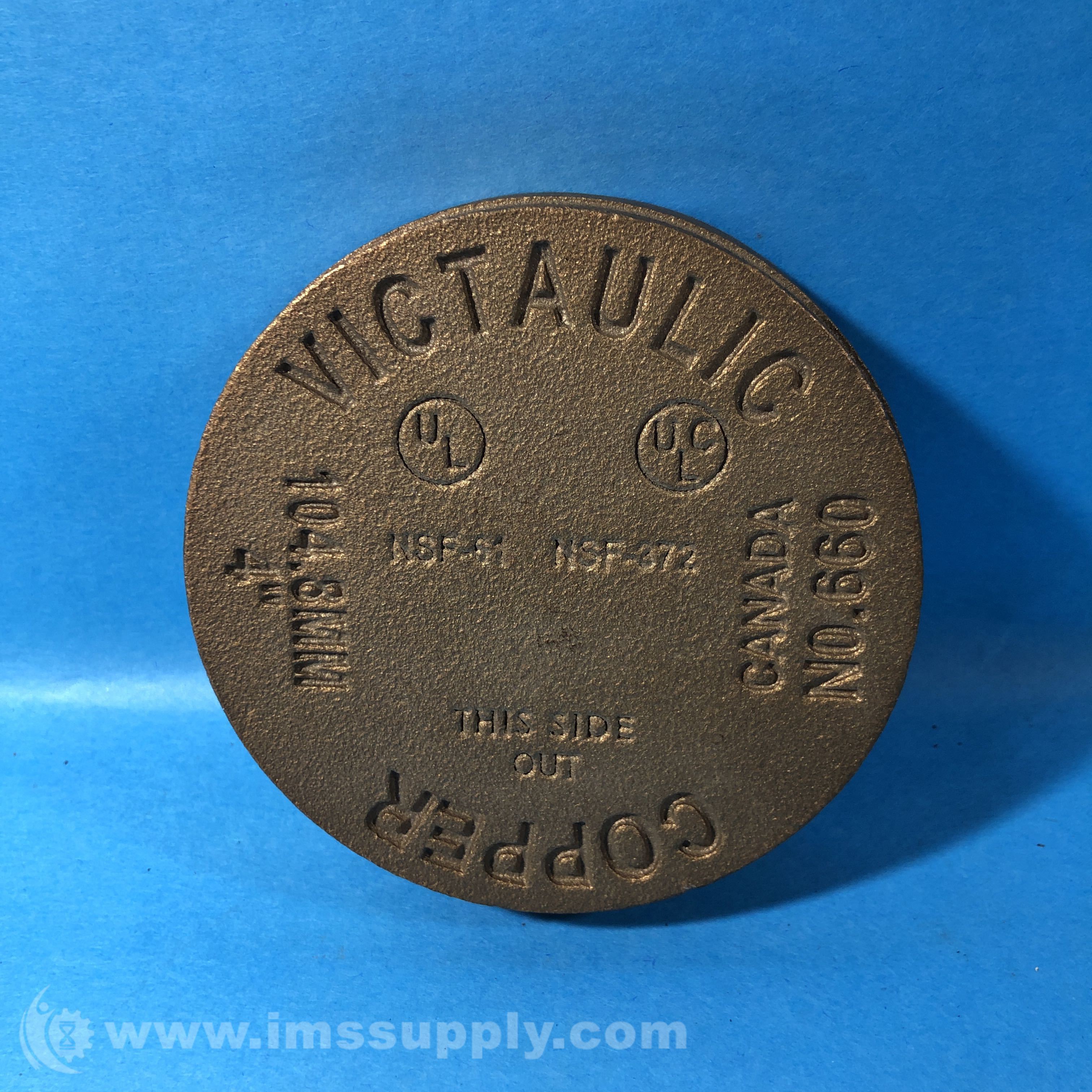 Victaulic GF10 Copper Cap - IMS Supply