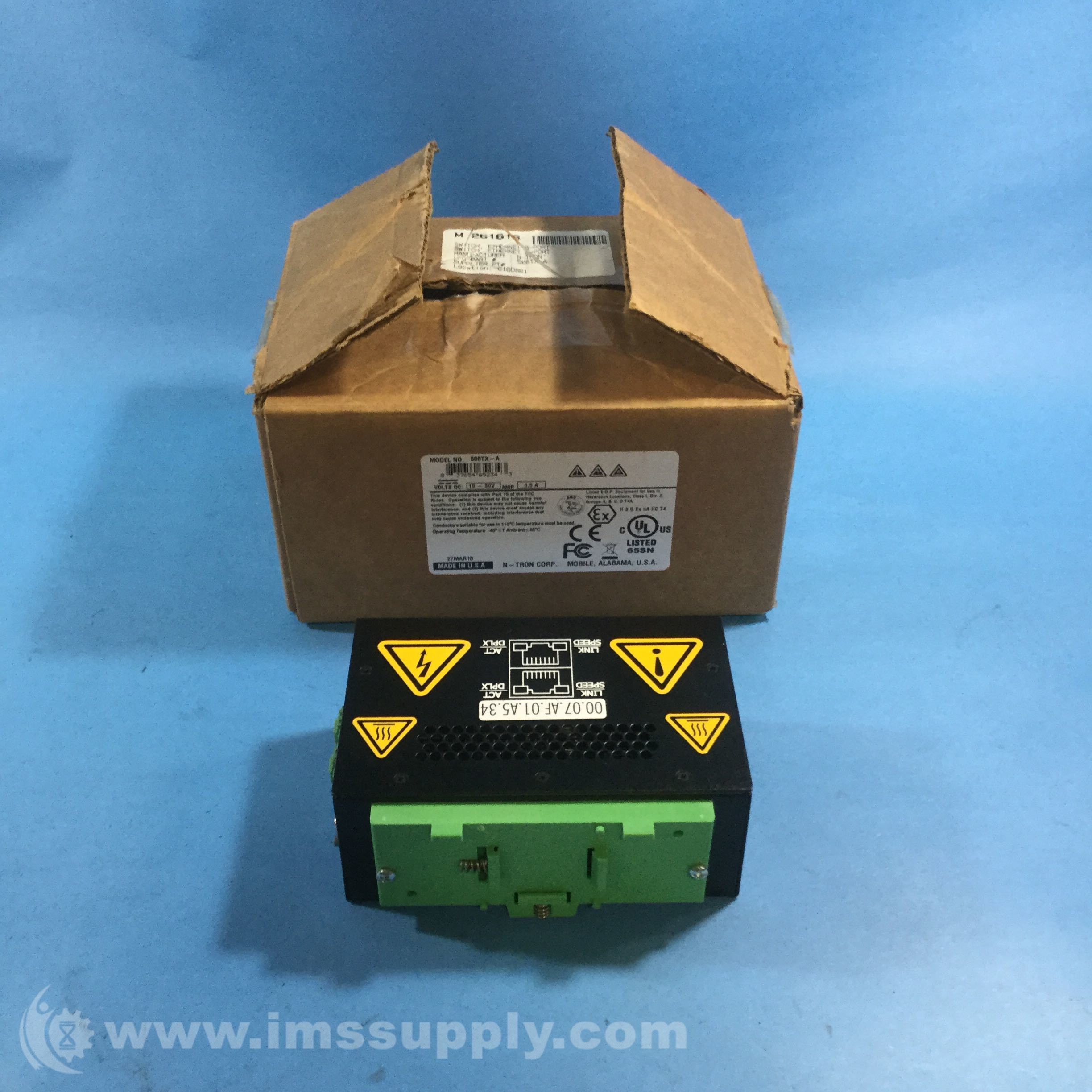 N-Tron 508TX-A Ethernet Switch - IMS Supply