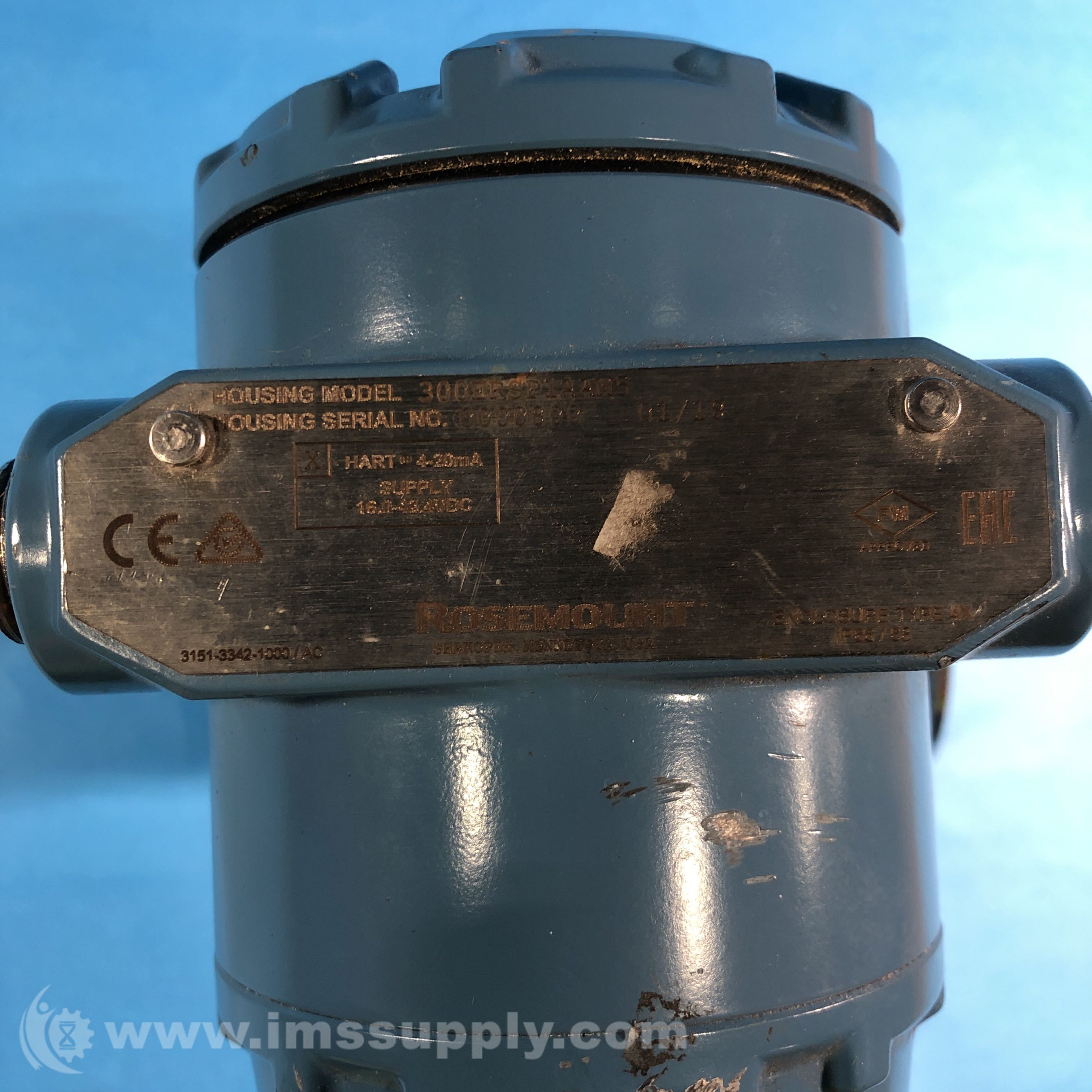 Rosemount 3051SAL1PG3AA1A1020NSC70LA00R02M5Q4Q8 Transmitter - IMS Supply