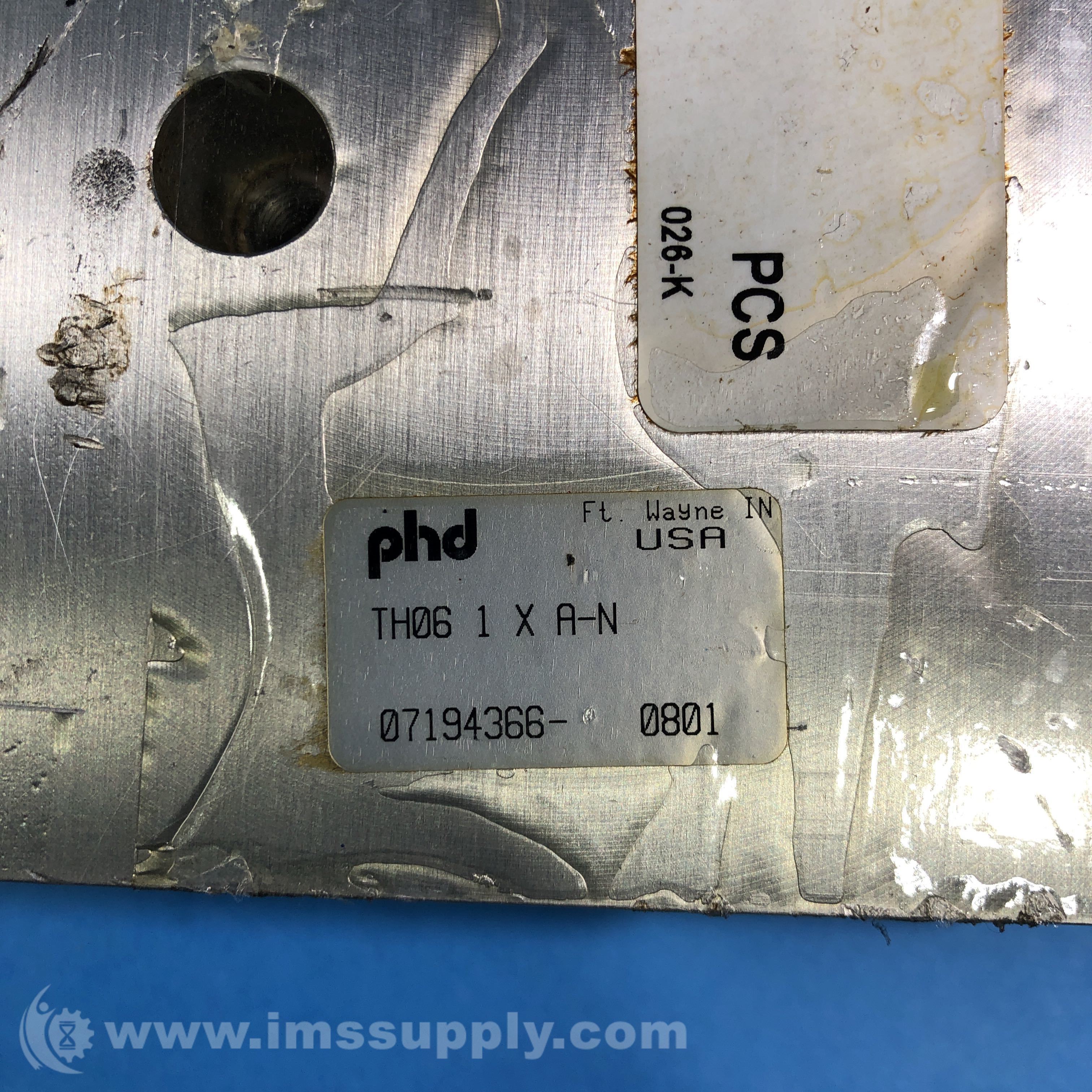 Phd Inc TH06 1 X A-N Pneumatic Linear Slide - IMS Supply