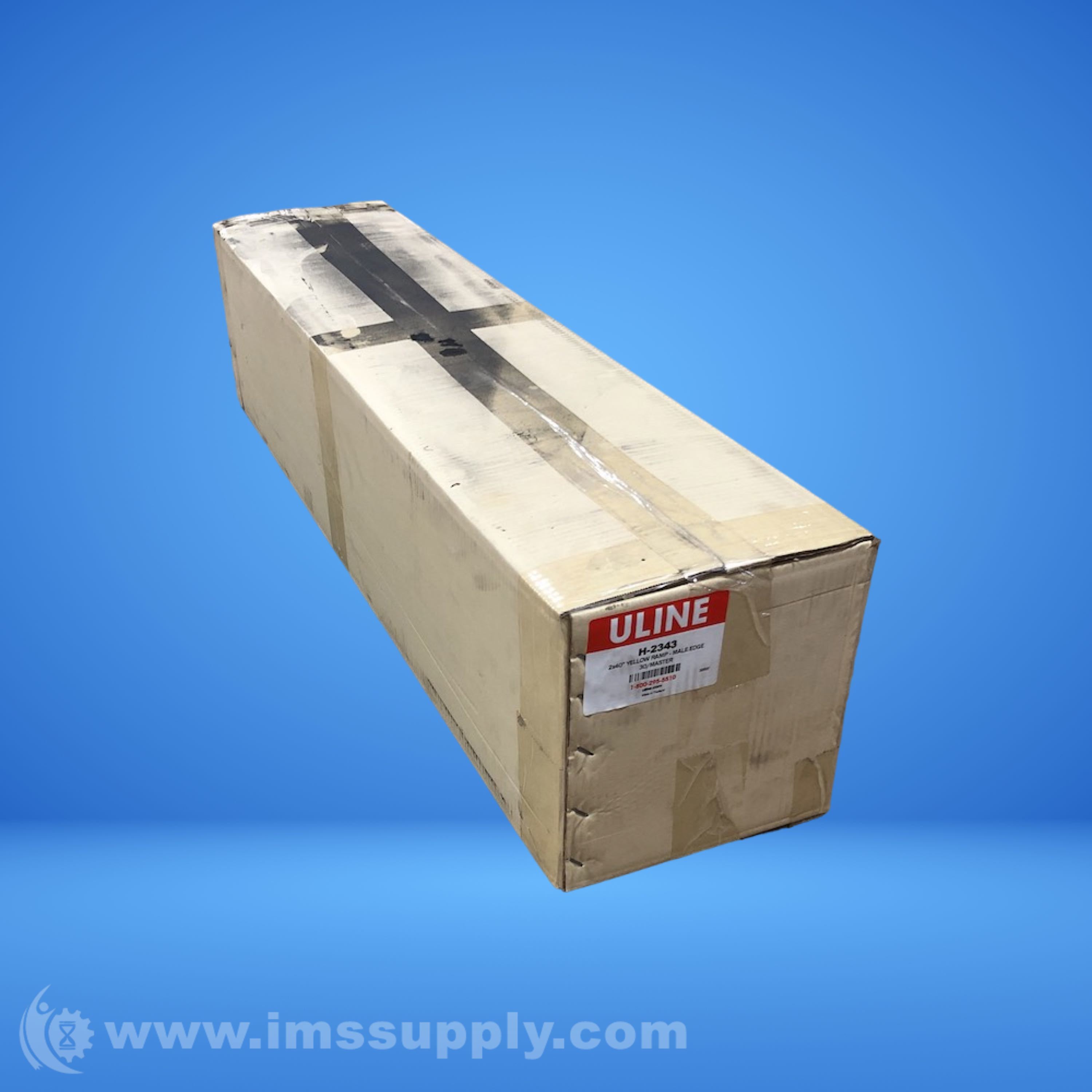 Uline H-2343 Yellow Ramp Female Edge - IMS Supply