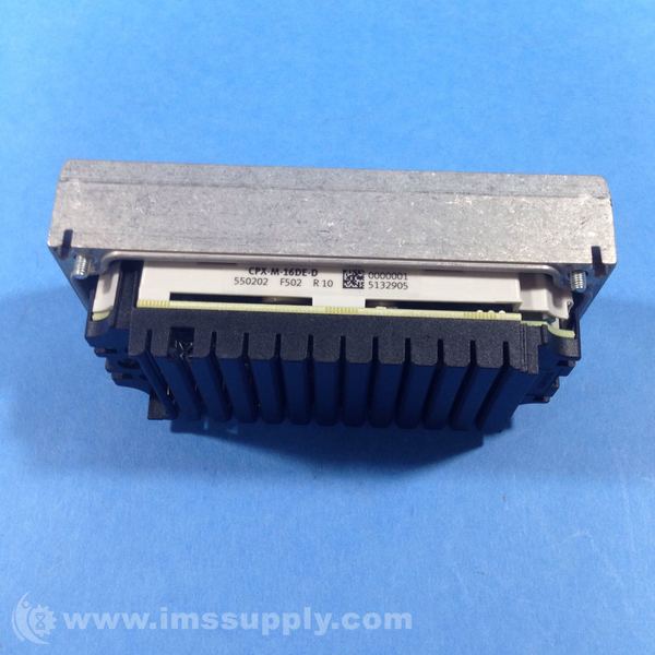 Festo CPX-M-AB-8-M12X2-5POL with CPX-M-16DE-D Input Module - IMS Supply