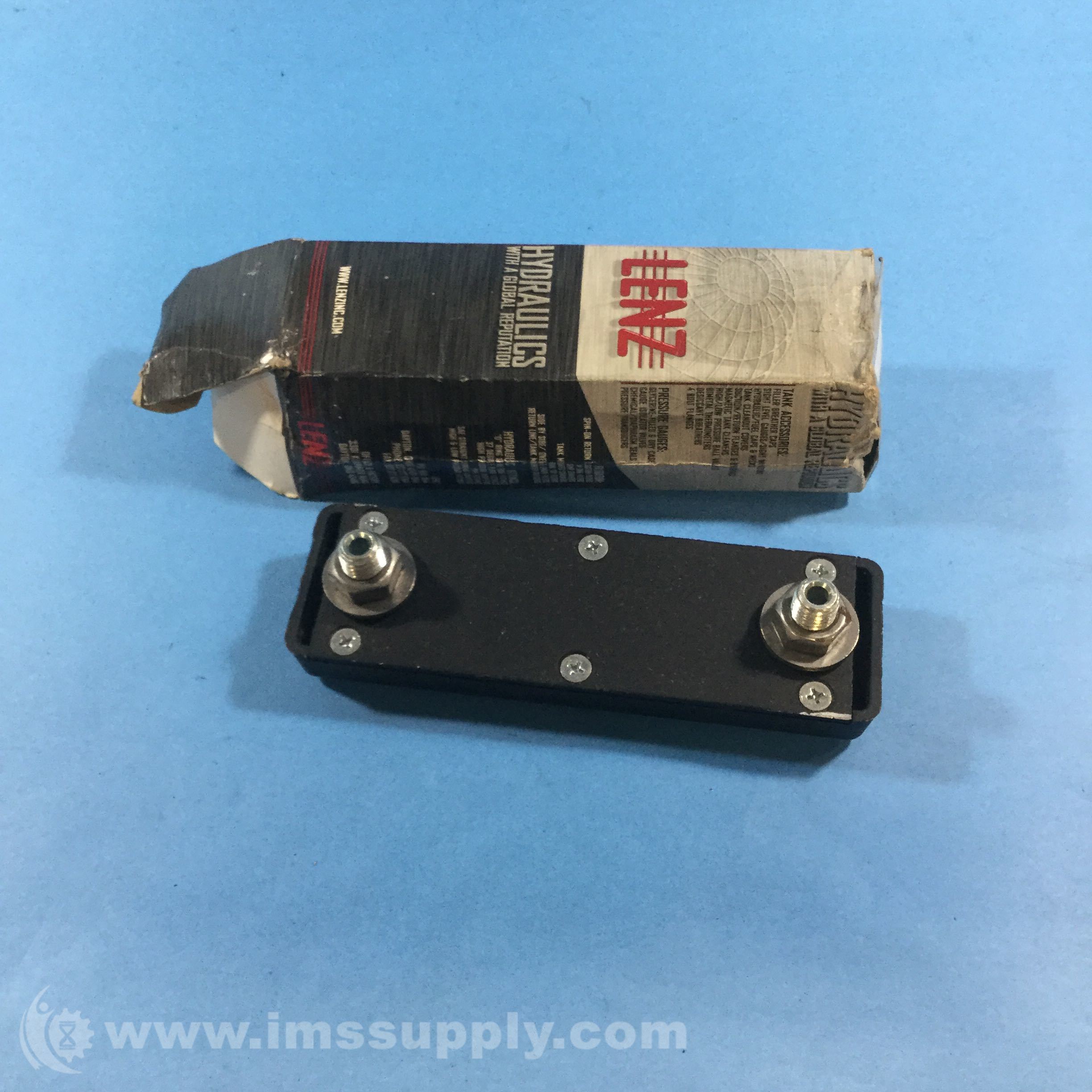 Lenz T-550-5 5 Sight Level Gauge with 1/2-13 Mounting Bolts - IMS Supply