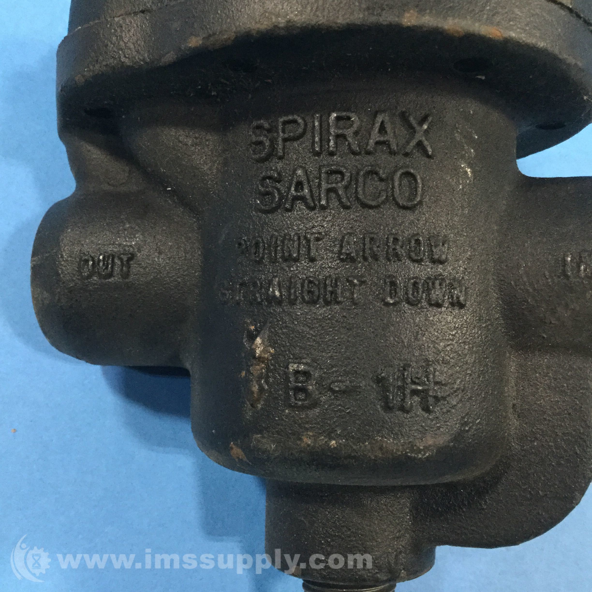 Spirax Sarco Limited B-1H Steam Trap, 1/2 Cast Iron - IMS Supply