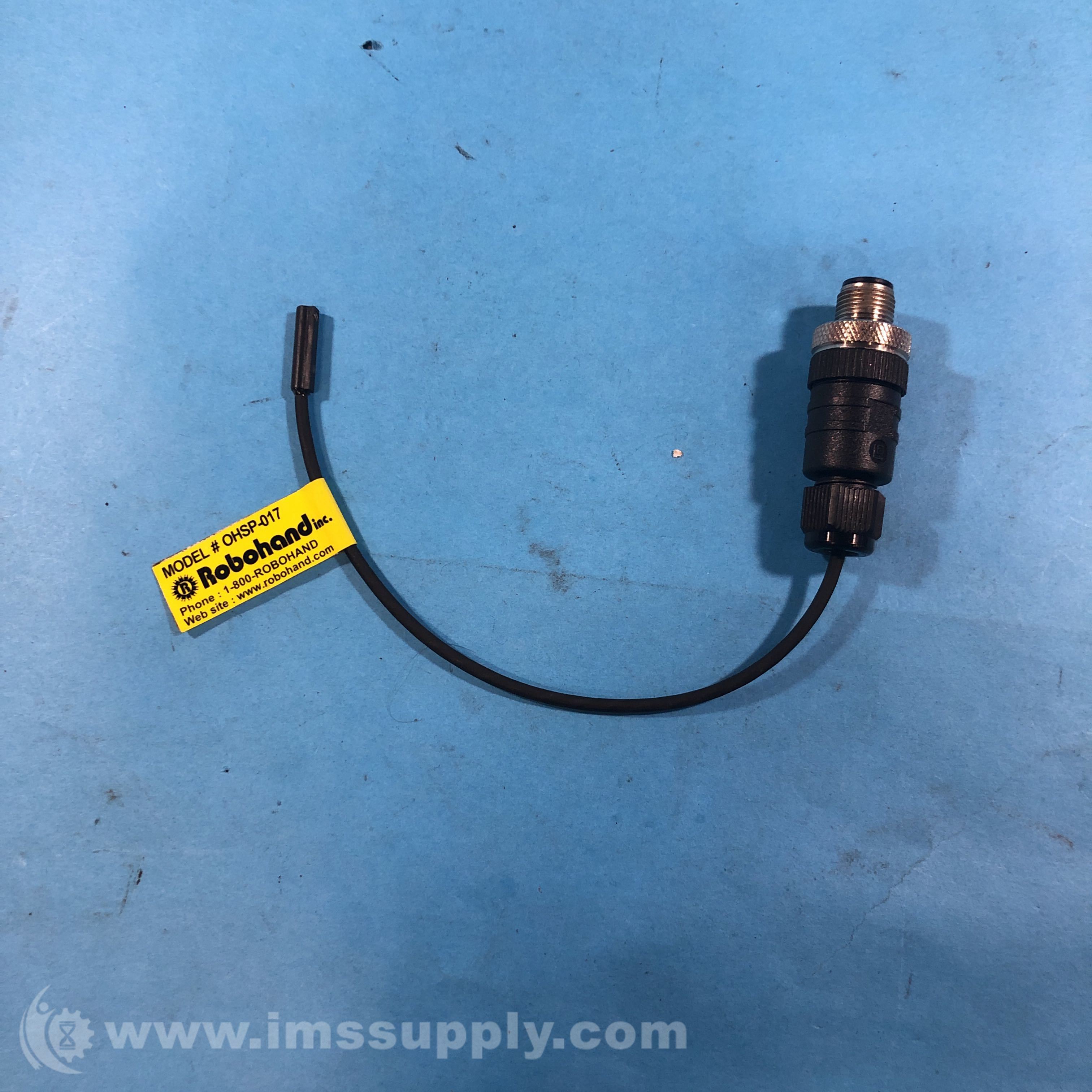 Robohand Inc. OHSP-017 PNP Hall Effect Sensor with Quick Disconne - IMS ...
