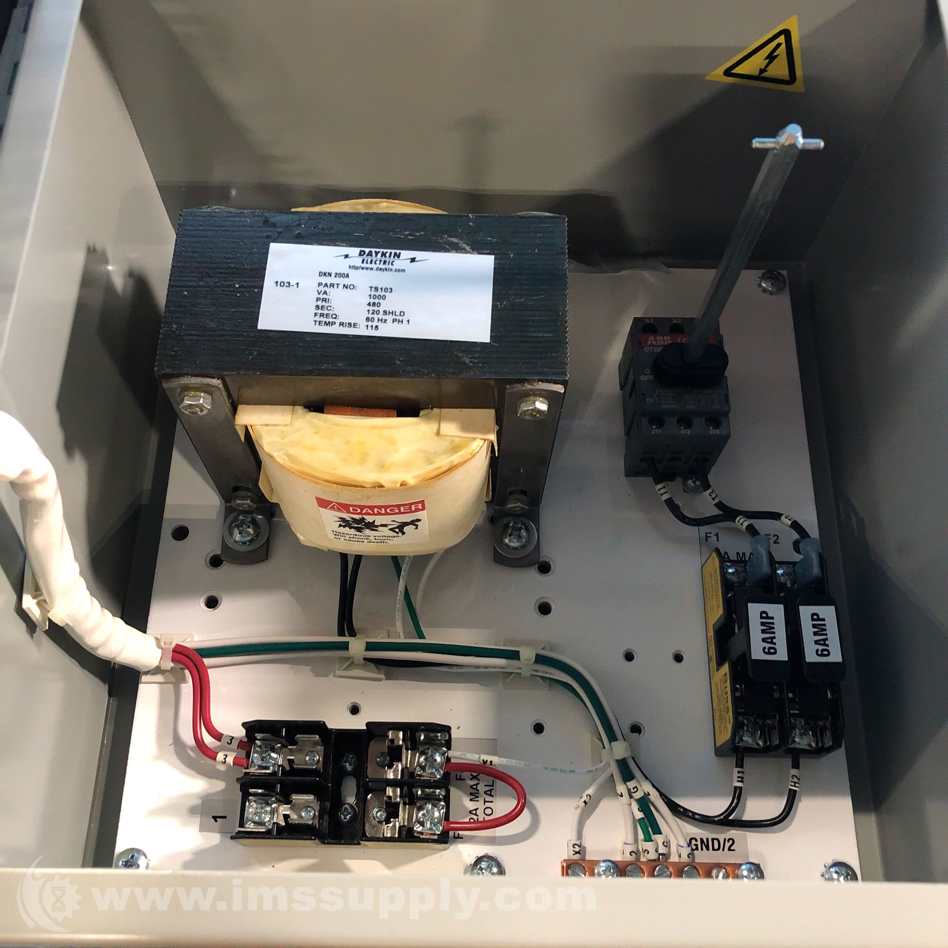 Daykin GPFS-1-DG Transformer Disconnect - IMS Supply