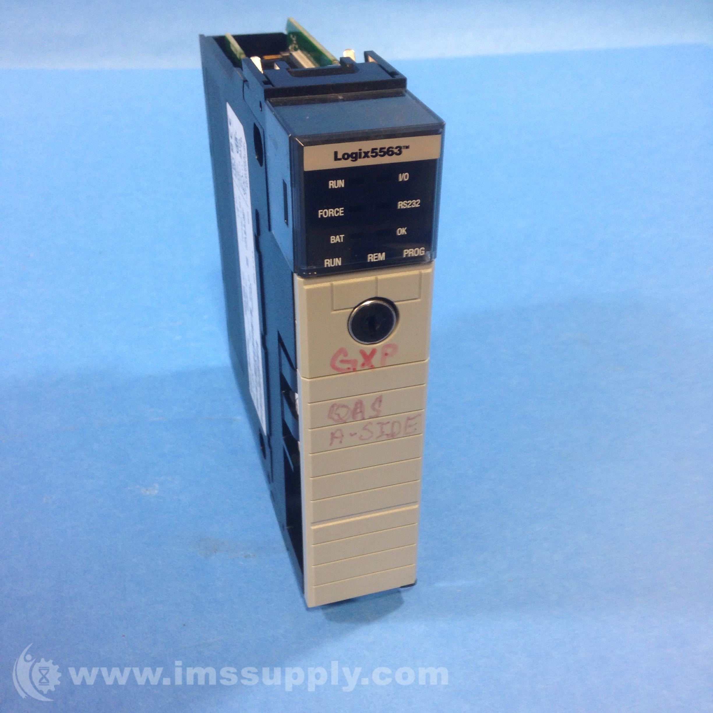 Allen Bradley 1756-L63 ALogix 5563 Processor Unit Series A 24VDC - IMS ...
