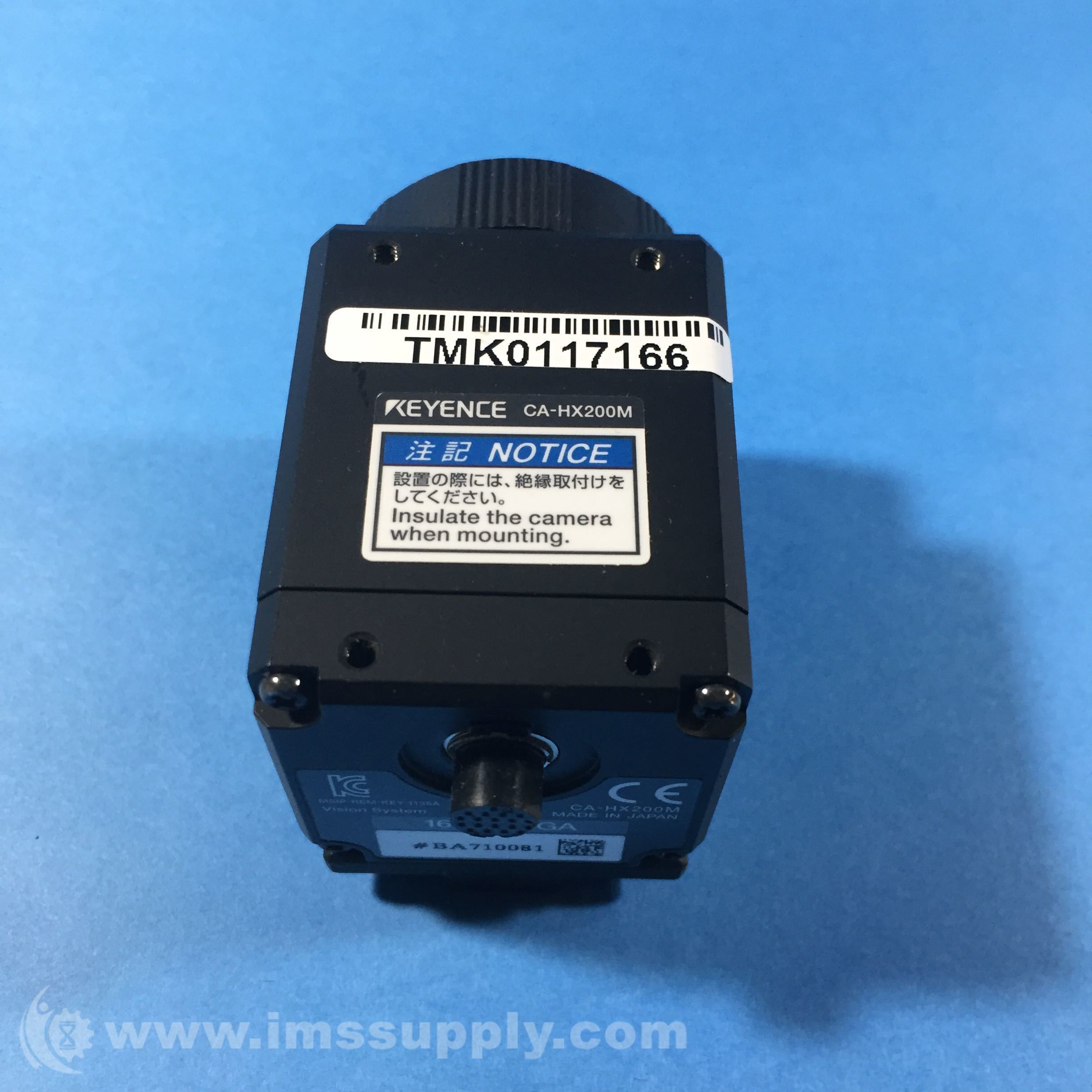 Keyence CA-HX200M Supporting LumiTrax - IMS Supply